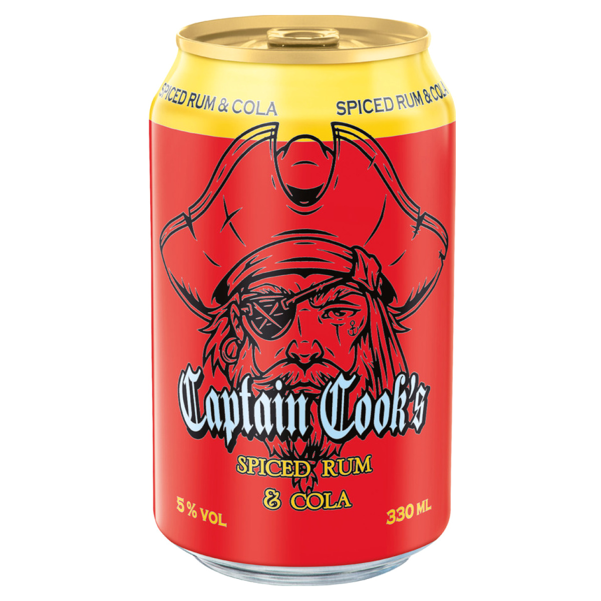 Nápoj míchaný Spiced Rum & Cola Captain Cook's levně | Kupi.cz