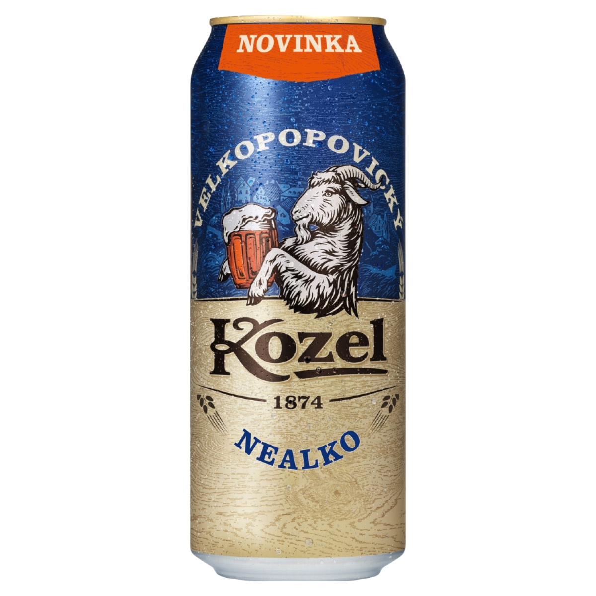 Nealkoholické pivo Velkopopovický Kozel v akci levně | Kupi.cz