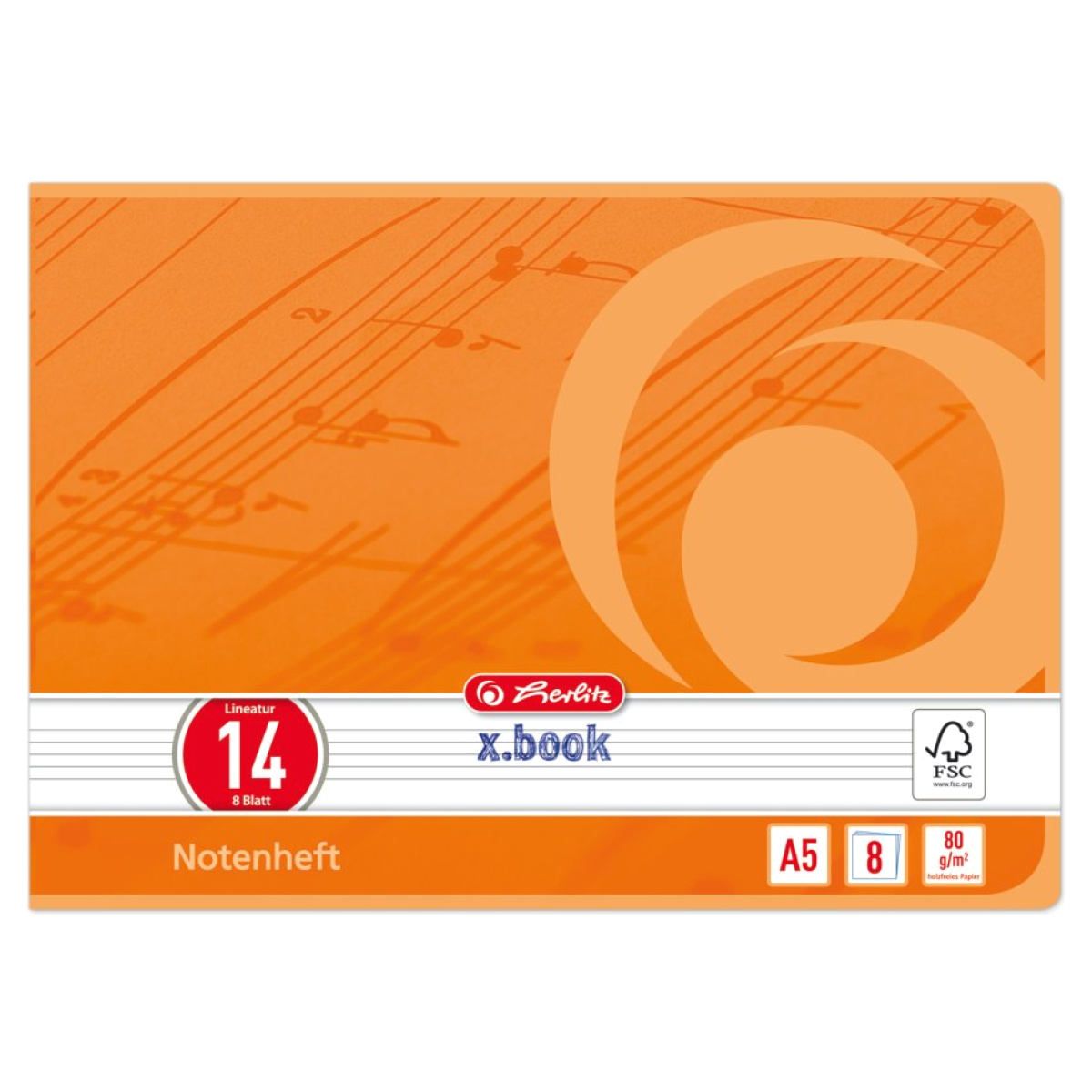 Notový sešit A5 Herlitz levně | Kupi.cz