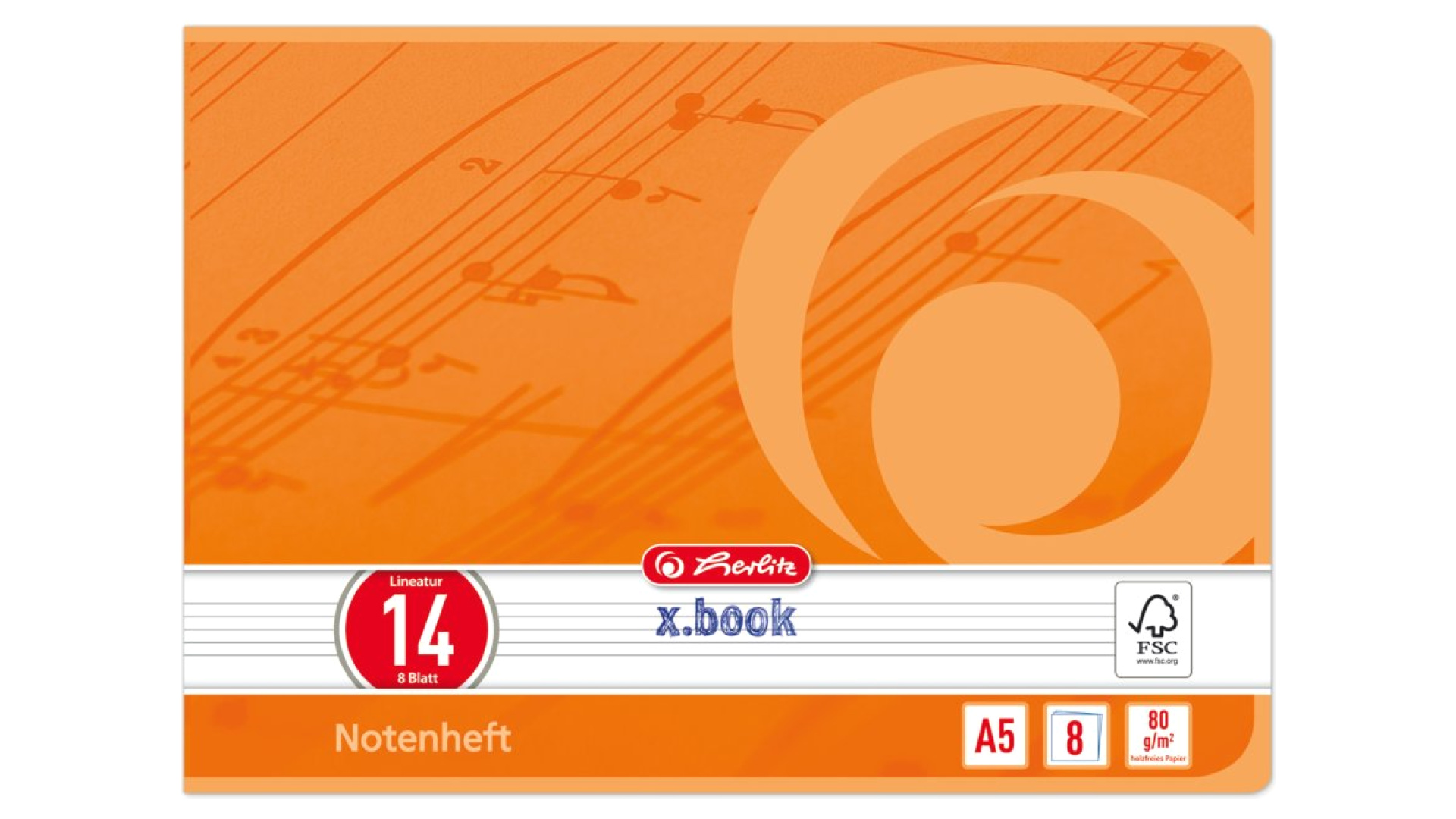 Notový sešit A5 Herlitz levně | Kupi.cz