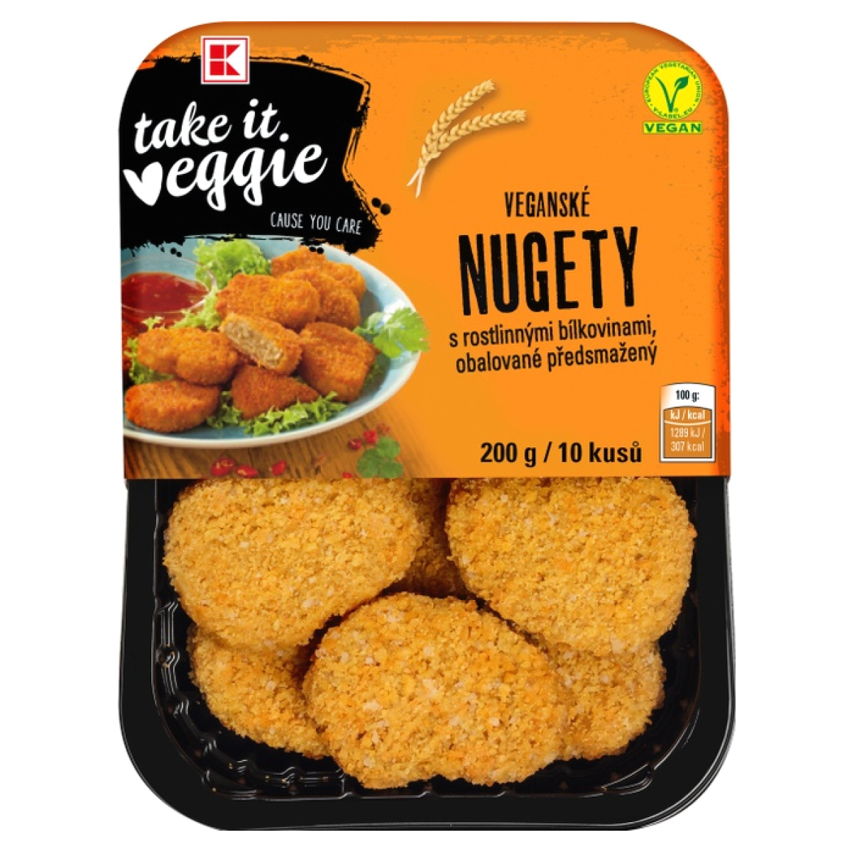 Nugety K-take it Veggie levně | Kupi.cz