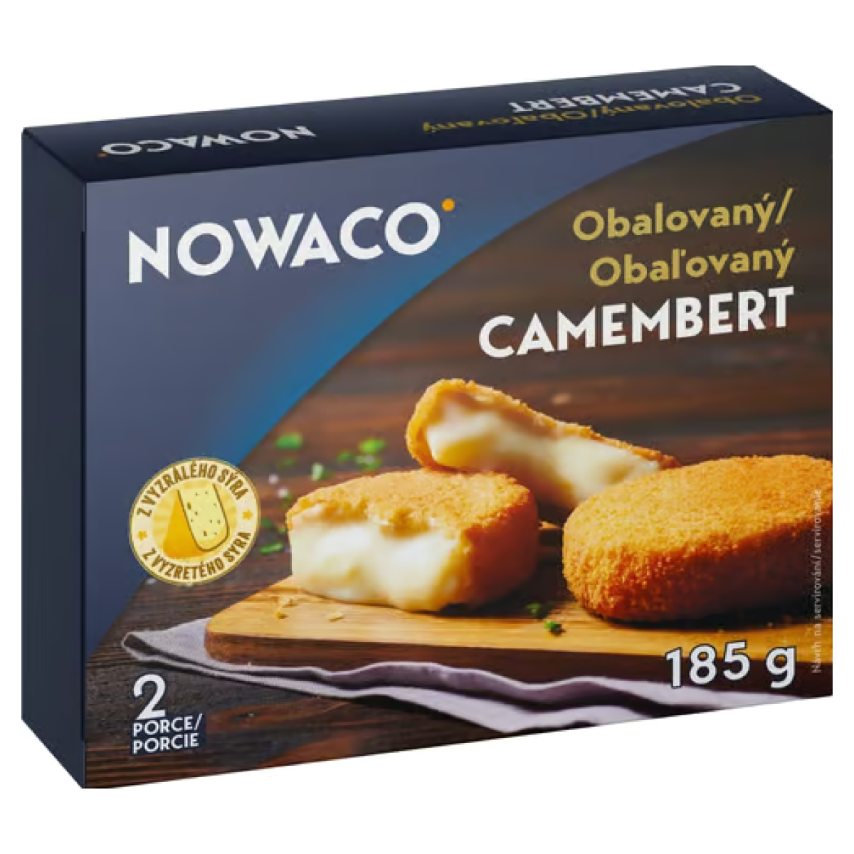 Obalovaný sýr Camembert mražený Nowaco levně | Kupi.cz