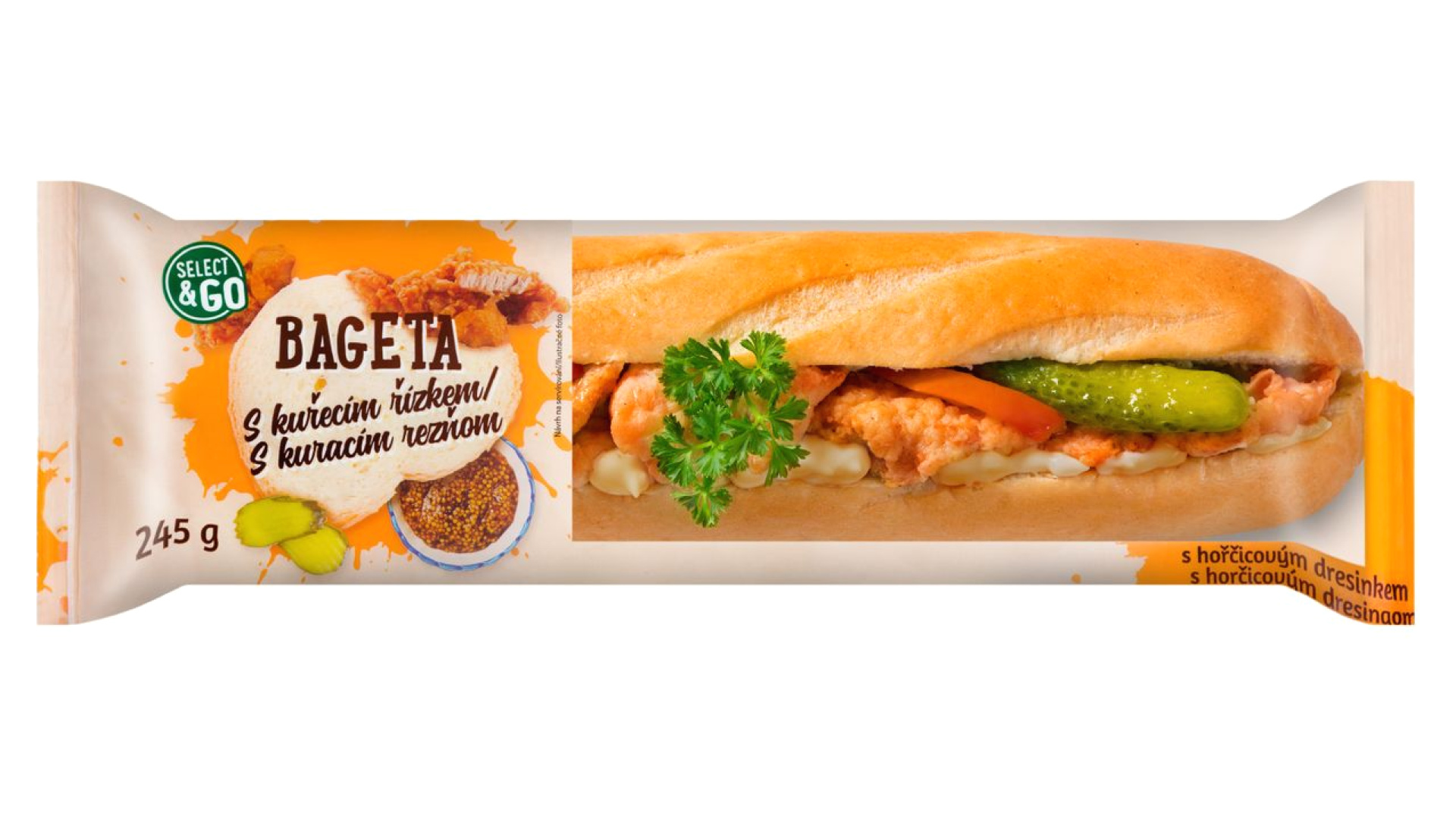 Obložená bageta Select & Go levně | Kupi.cz