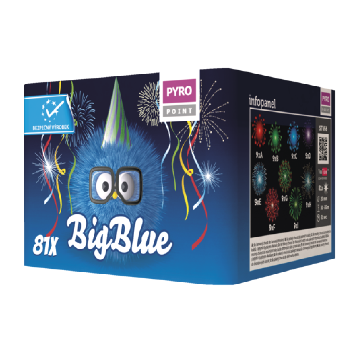 Ohňostroj Big Blue Pyro Point levně | Kupi.cz