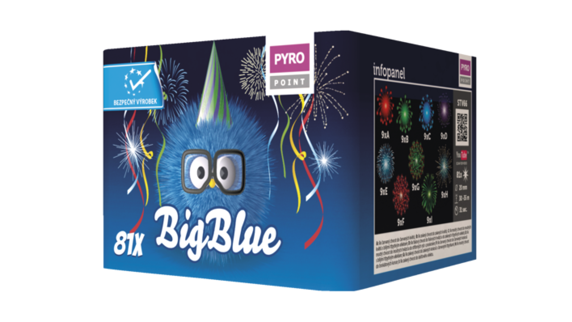 Ohňostroj Big Blue Pyro Point levně | Kupi.cz