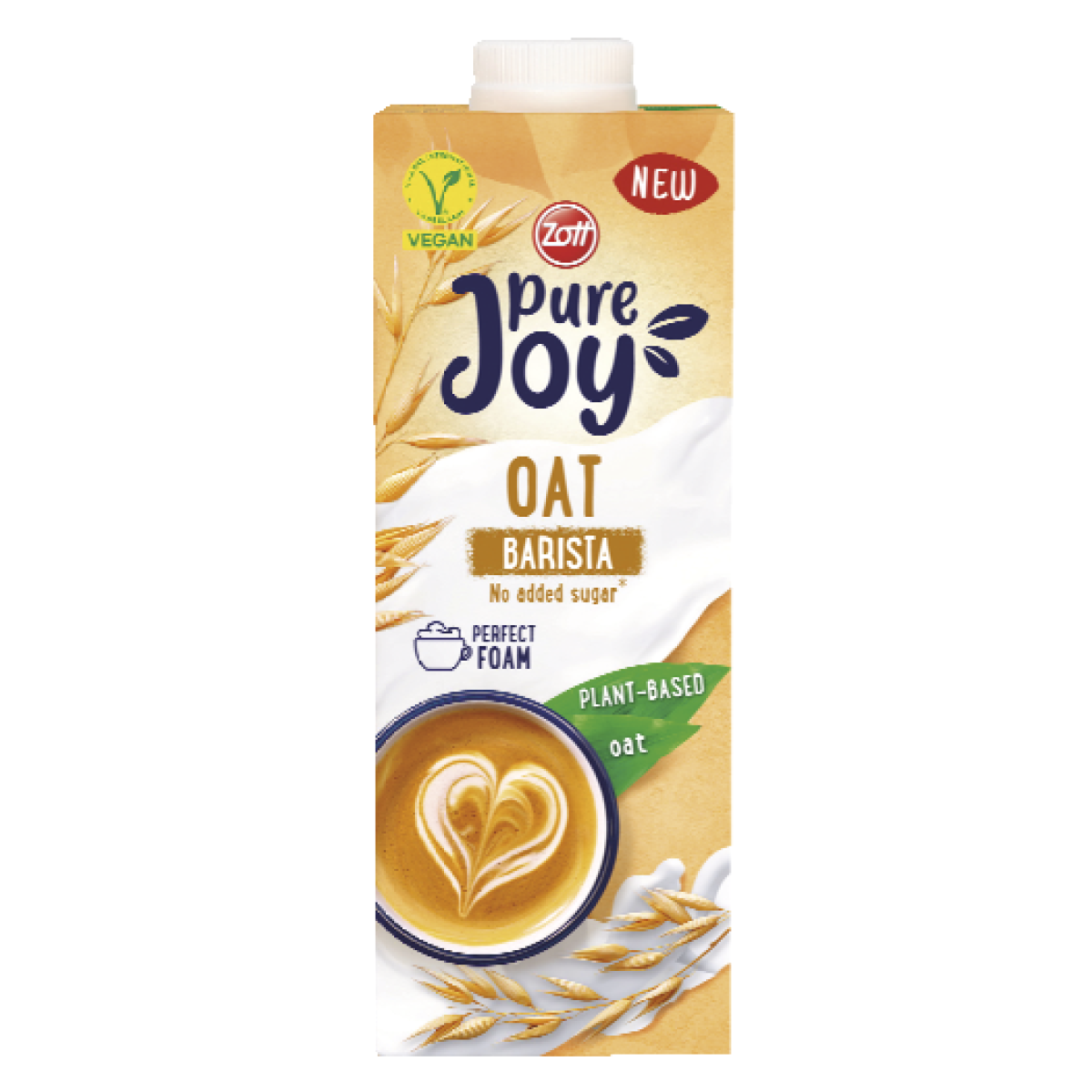 Ovesný nápoj Oat Barista Pure Joy Zott levně | Kupi.cz