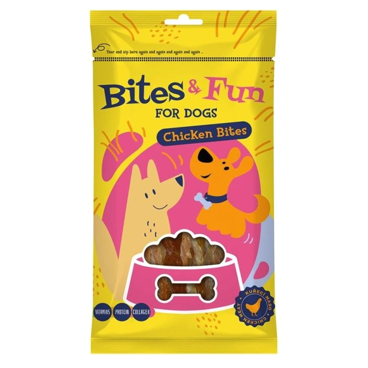 Pamlsky pro psy Bites & Fun Akinu levně | Kupi.cz
