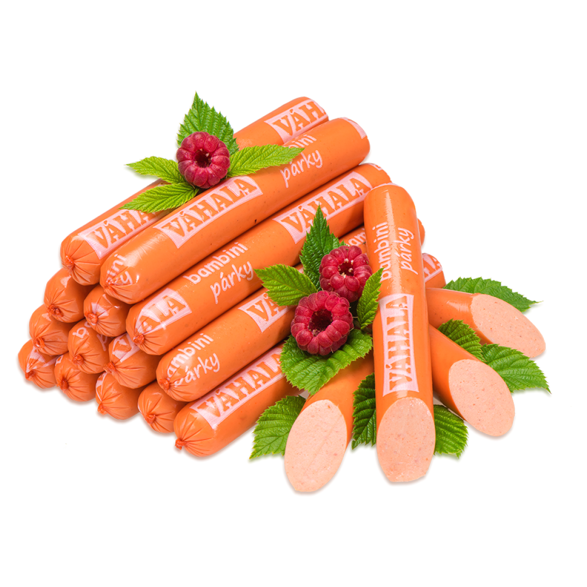 Párky vepřové Bambini Váhala levně | Kupi.cz