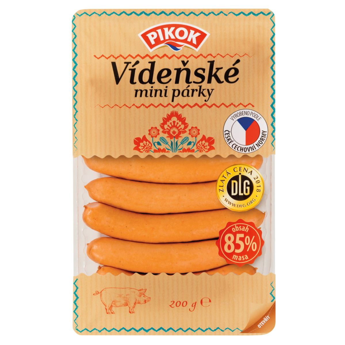 Párky vídeňské mini Pikok levně | Kupi.cz