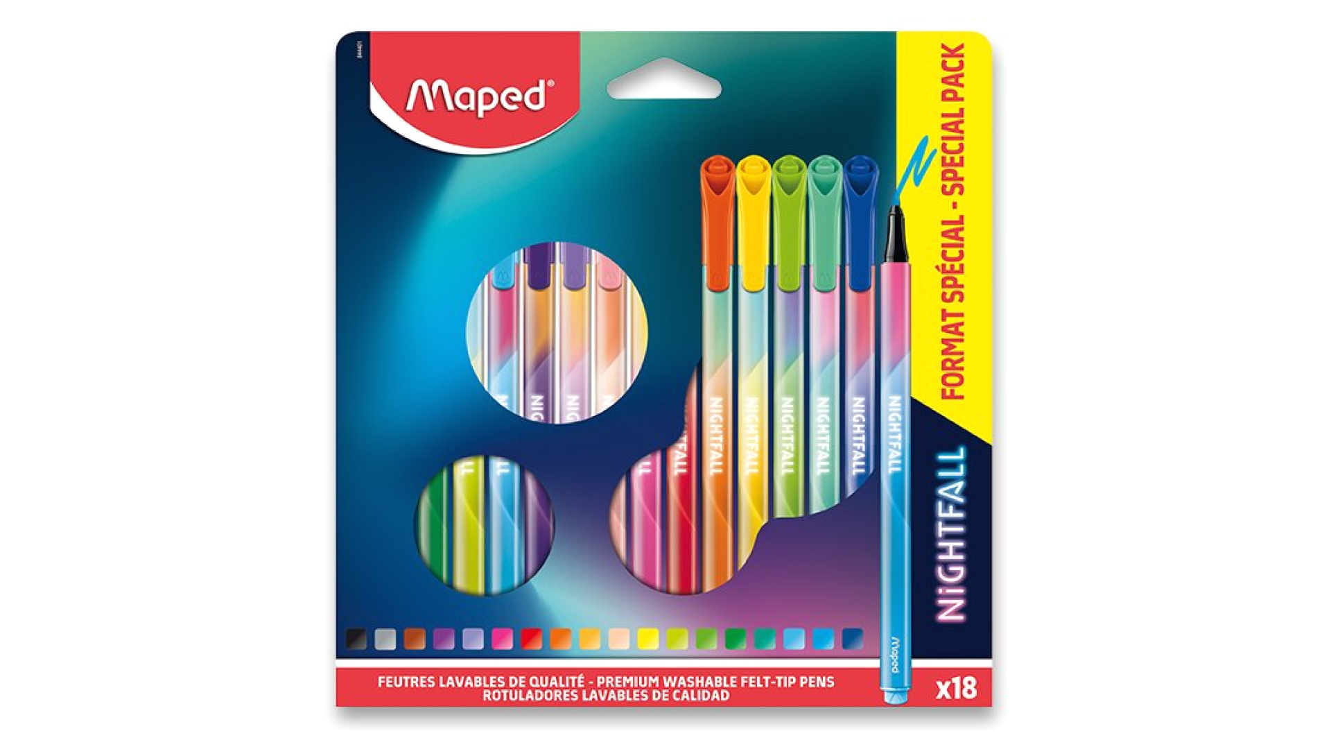 Pastelky Deco Nightfall Maped Color'Peps levně | Kupi.cz
