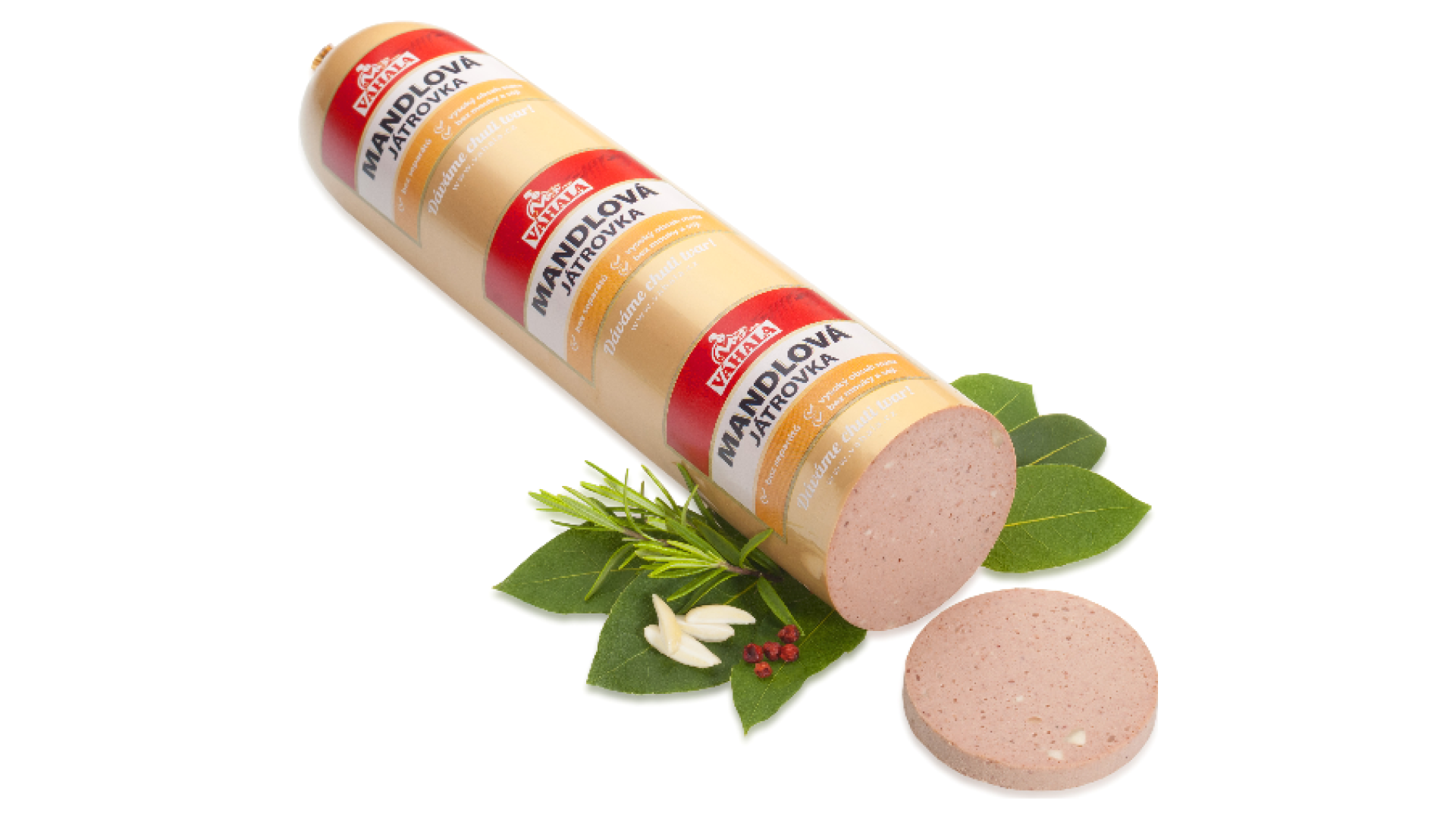 Paštika mandlová játrovka Váhala levně | Kupi.cz