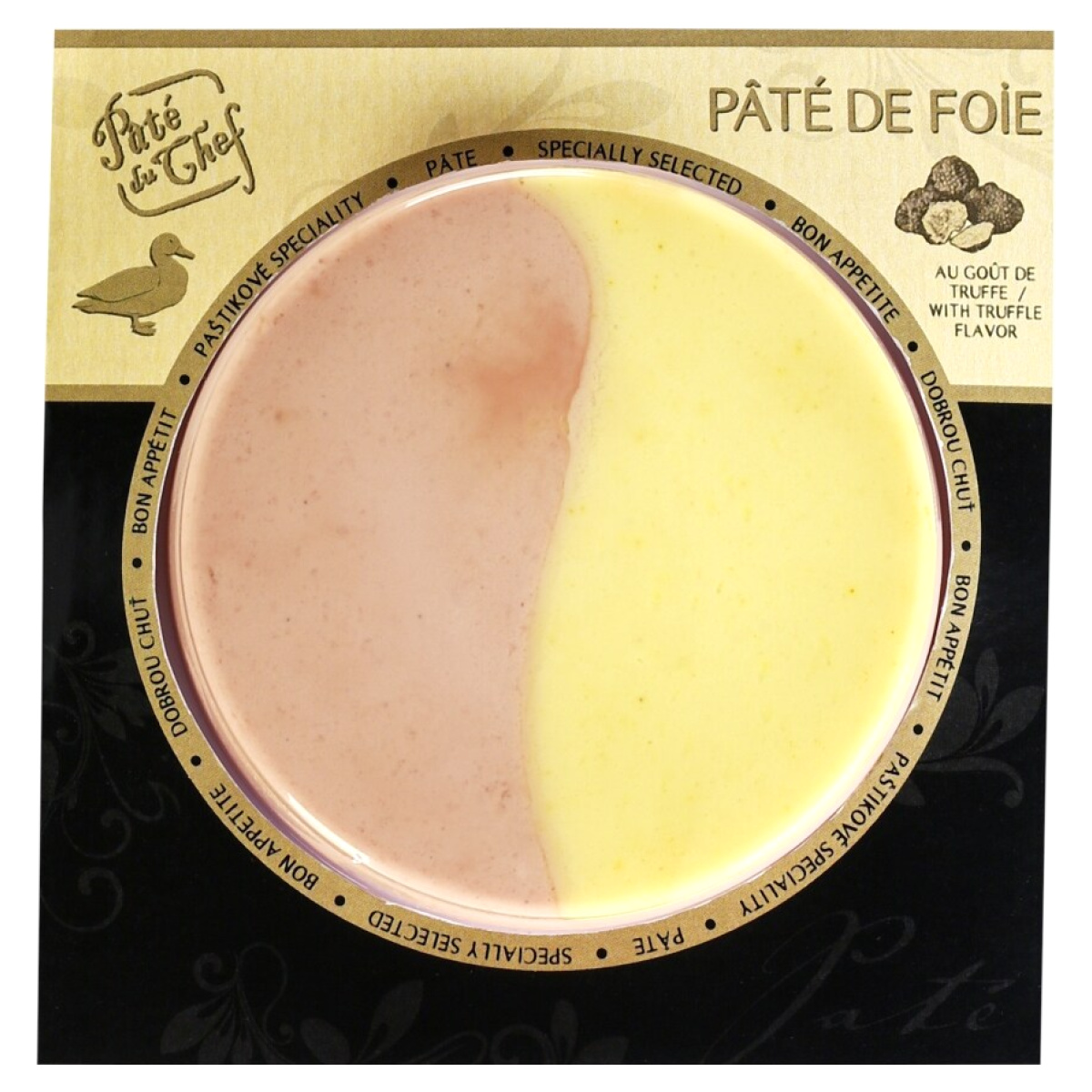 Paštika s kachními játry a příchutí lanýže Paté de Foie Pâté du Chef ...