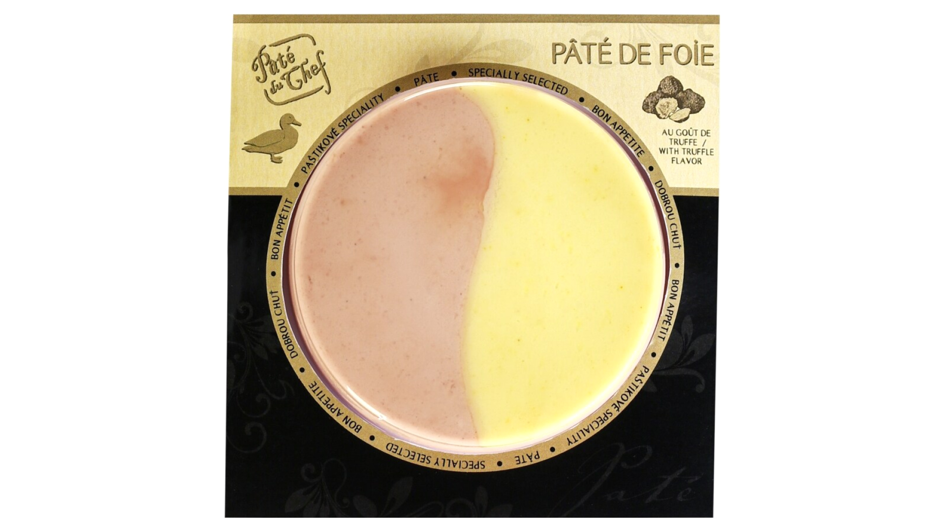 Paštika s kachními játry a příchutí lanýže Paté de Foie Pâté du Chef ...