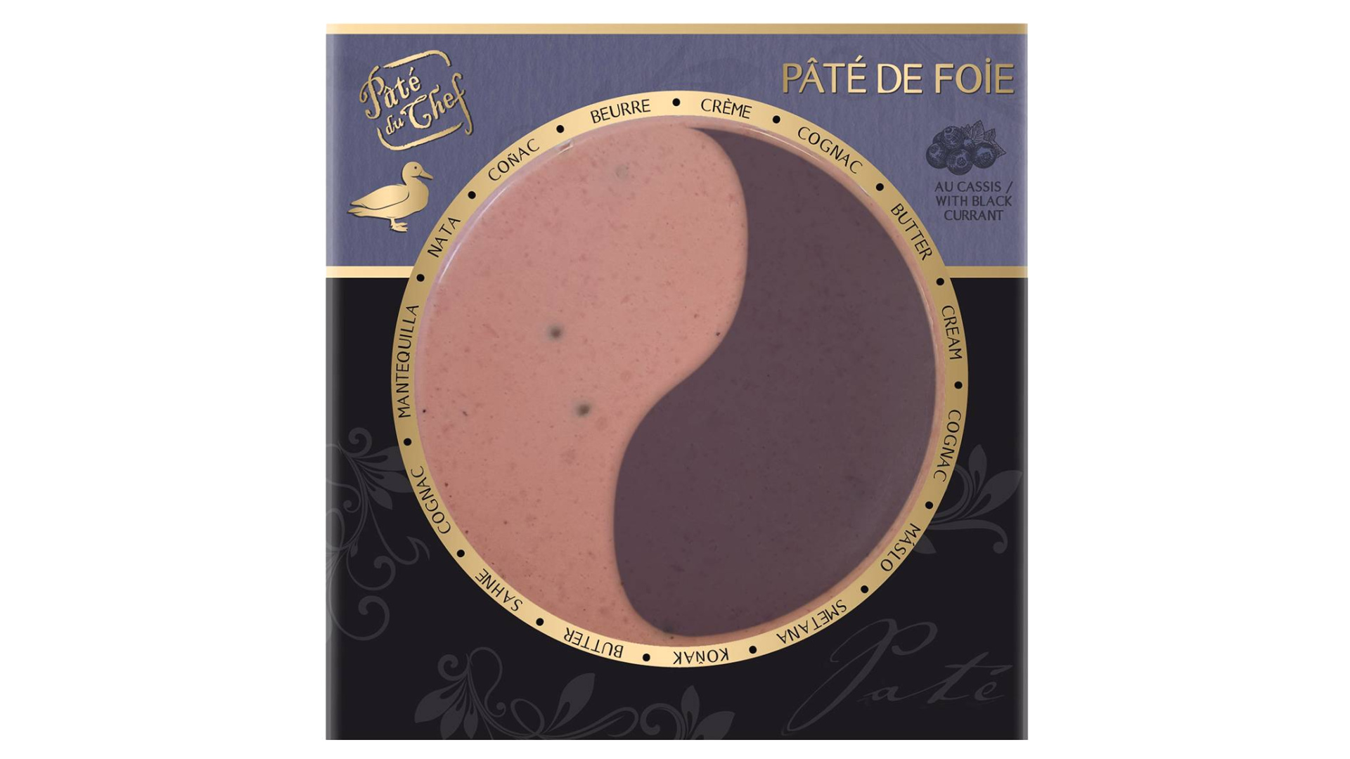 Paštika s kachními játry a příchutí rybízu Paté de Foie Pâté du Chef ...