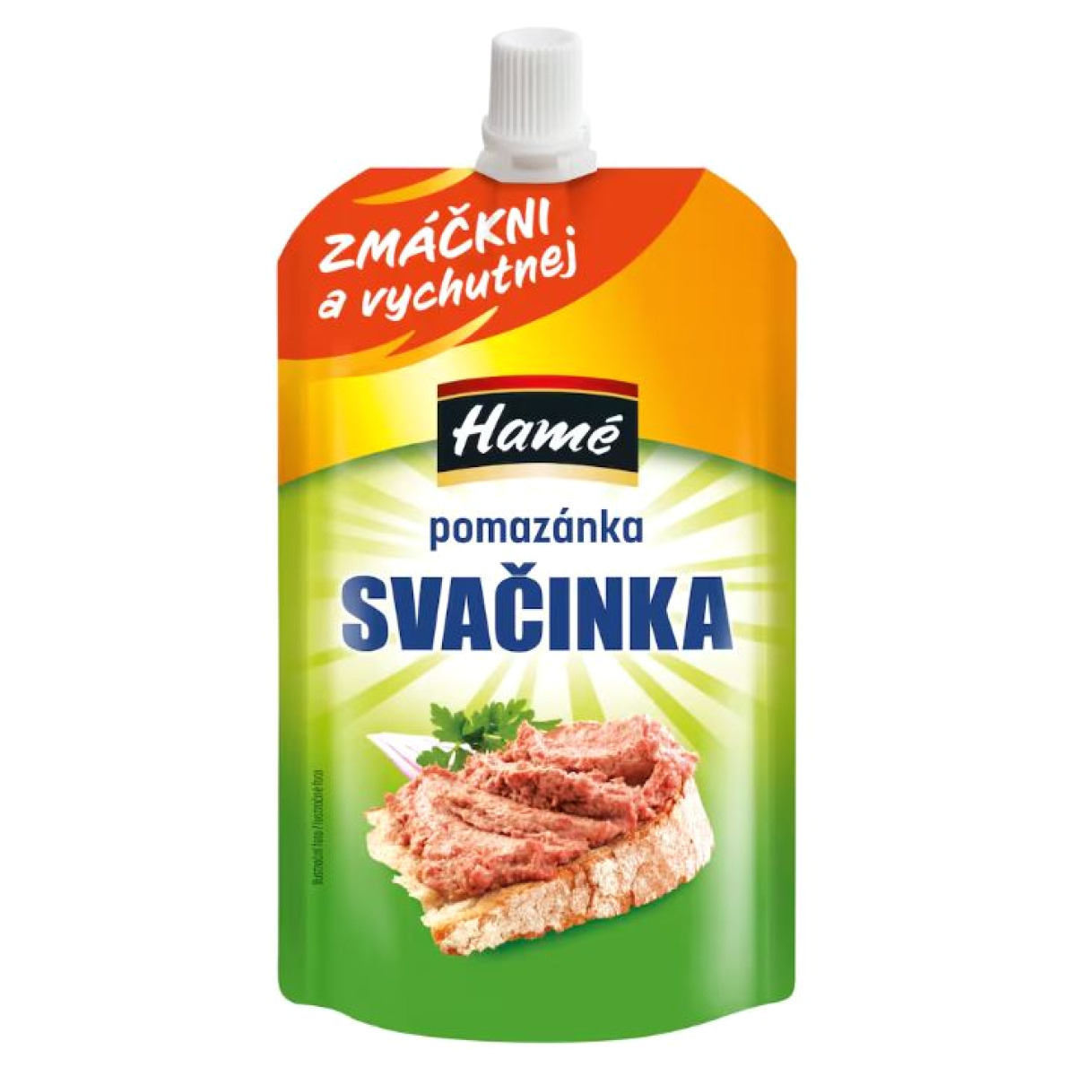 Paštika Svačinka Hamé - kapsička levně | Kupi.cz