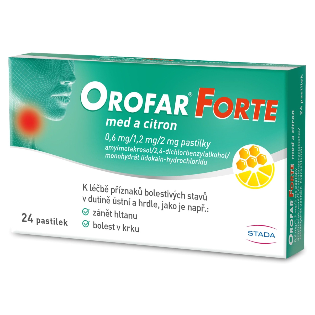 Pastilky proti bolesti v krku Orofar Forte, GlaxoSmithKline v akci ...