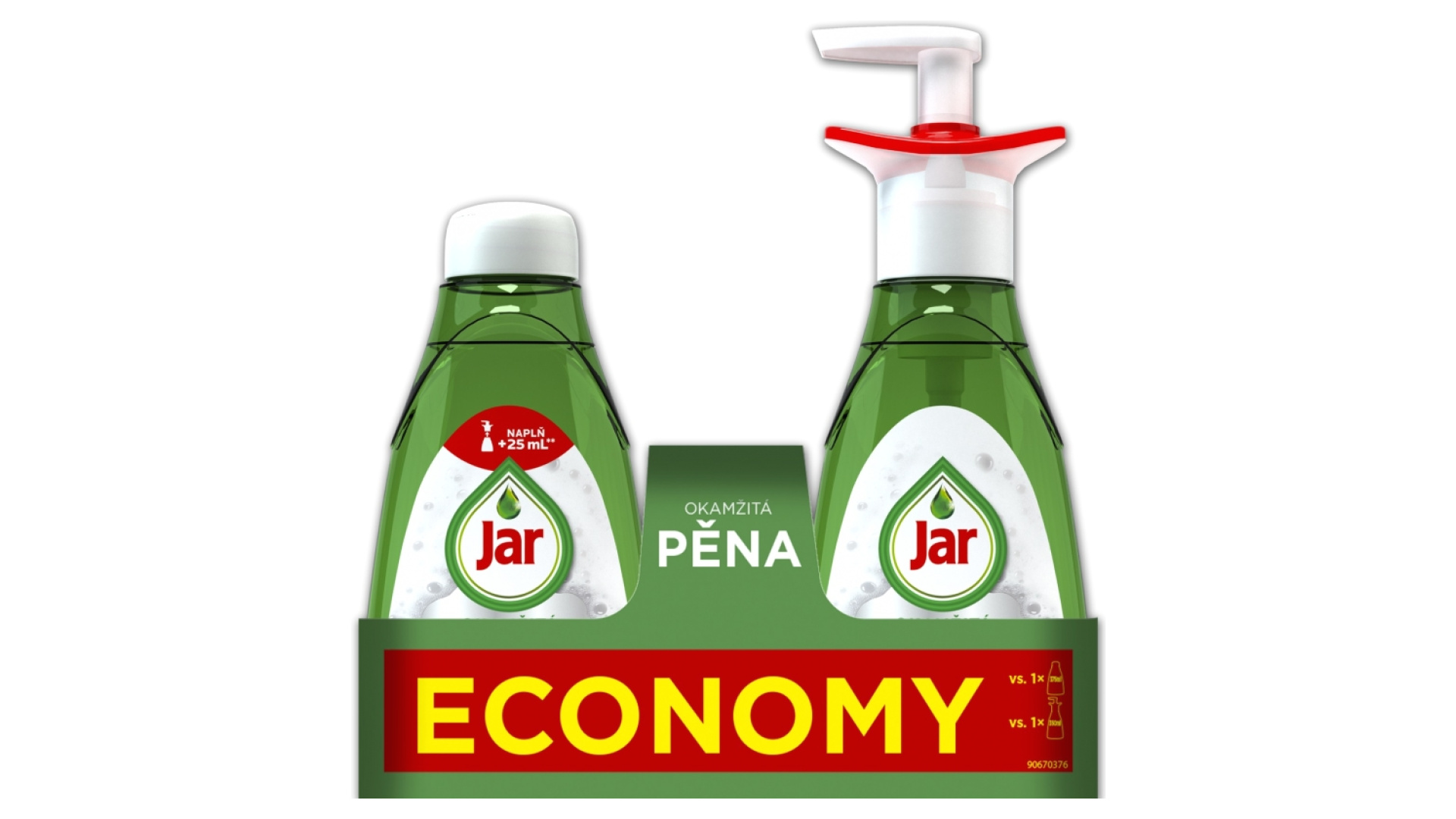Pěna na nádobí + náplň Jar levně | Kupi.cz