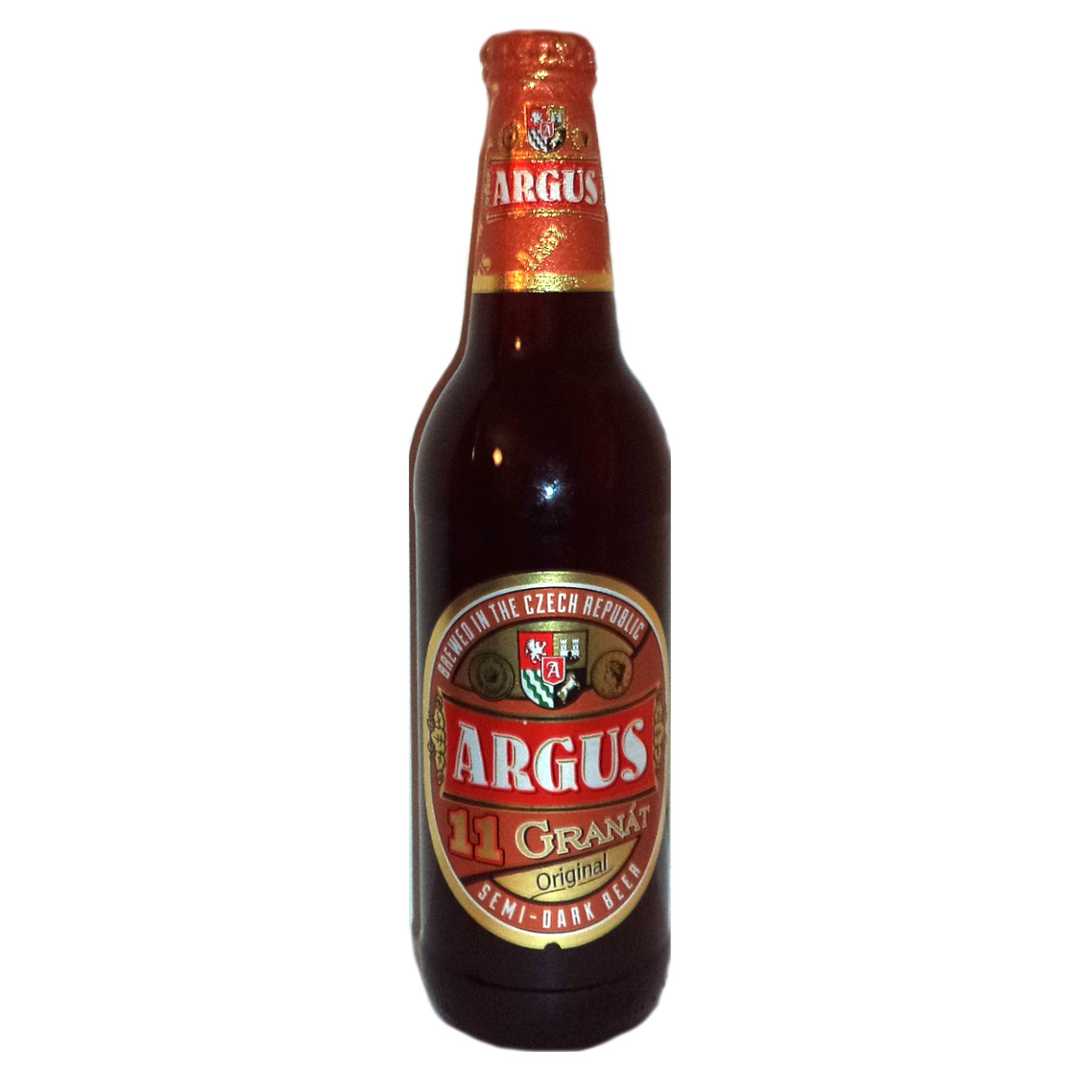 Pivo polotmavý ležák 11° Granát Argus levně | Kupi.cz