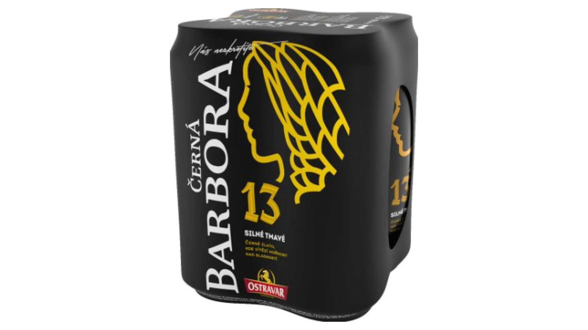 Pivo silné tmavé Černá Barbora 13° Ostravar v akci levně | Kupi.cz