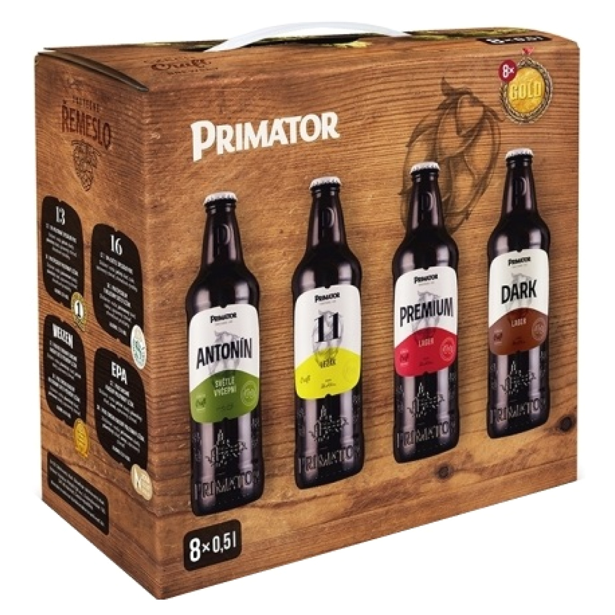 Pivo Mixpack 8 Zlatých Primátor levně | Kupi.cz