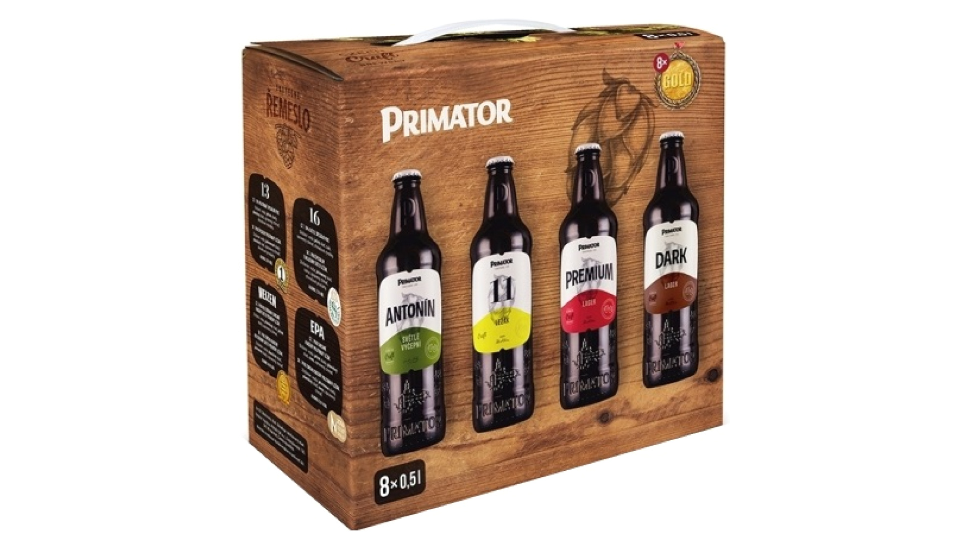 Pivo Mixpack 8 Zlatých Primátor levně | Kupi.cz