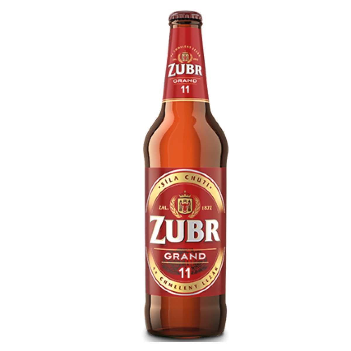 Pivo světlý ležák 11° Grand Pivovar Zubr v akci levně | Kupi.cz