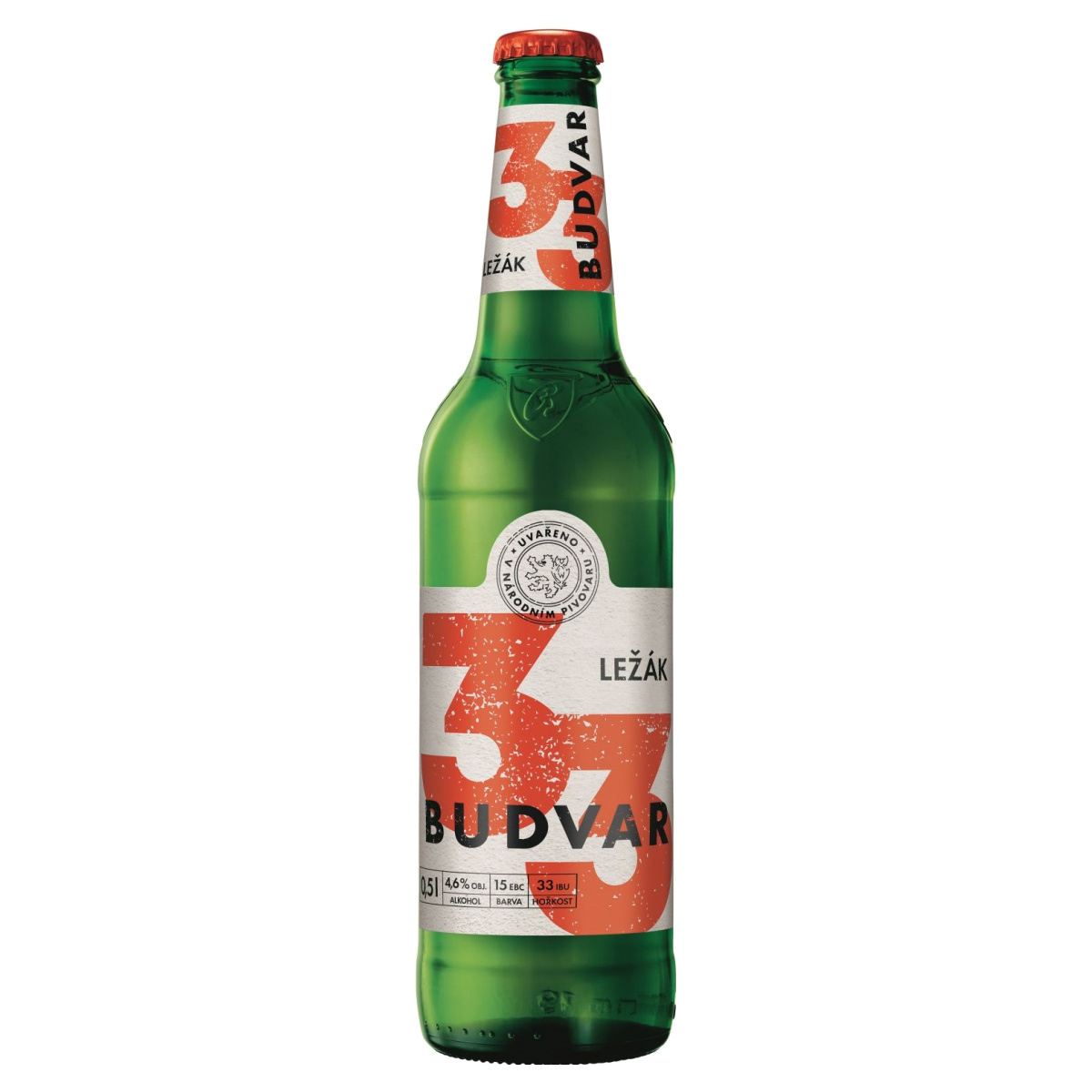 Pivo světlý ležák 33 Budweiser Budvar v akci levně | Kupi.cz