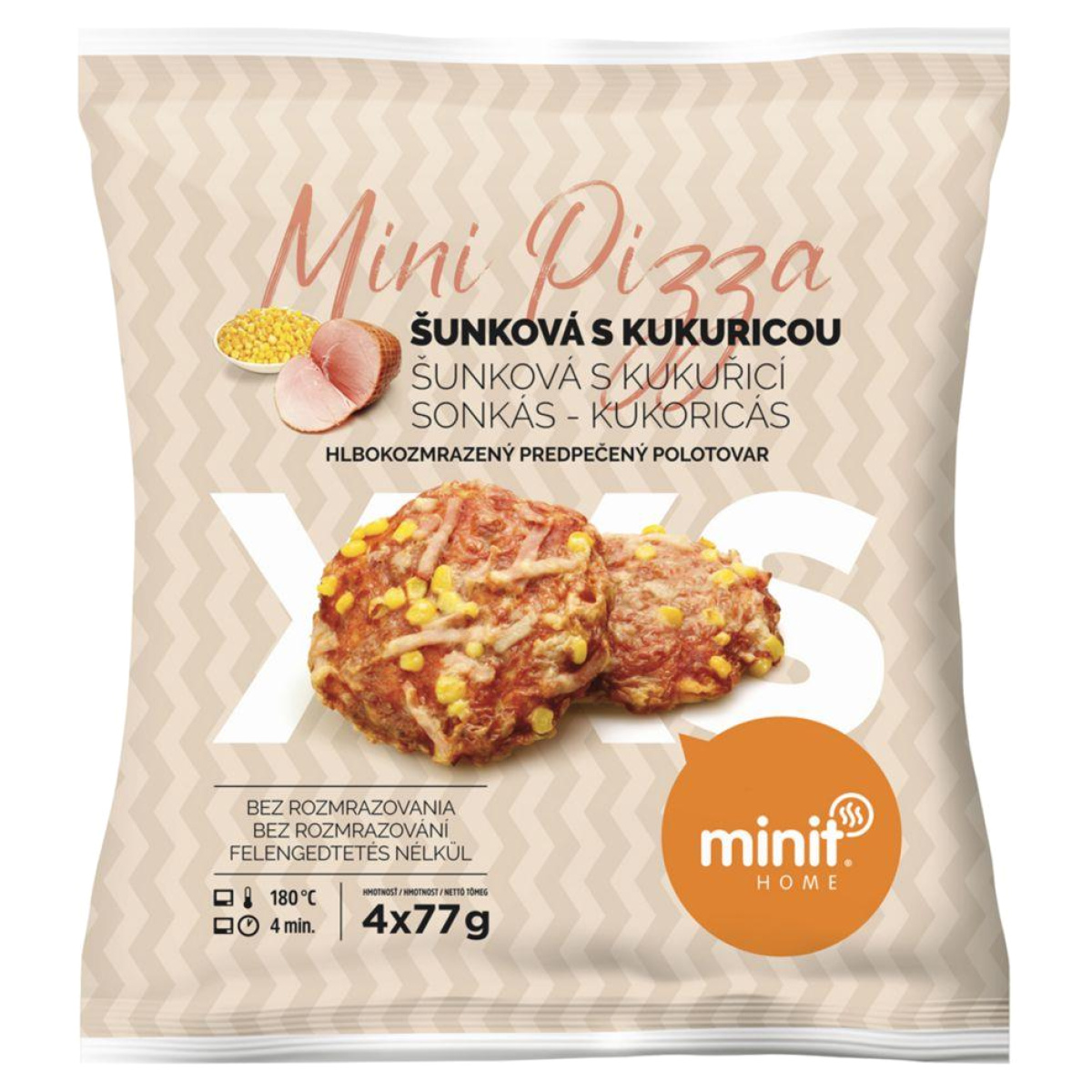 Pizza mini mražená Minit, Minit Slovakia levně | Kupi.cz