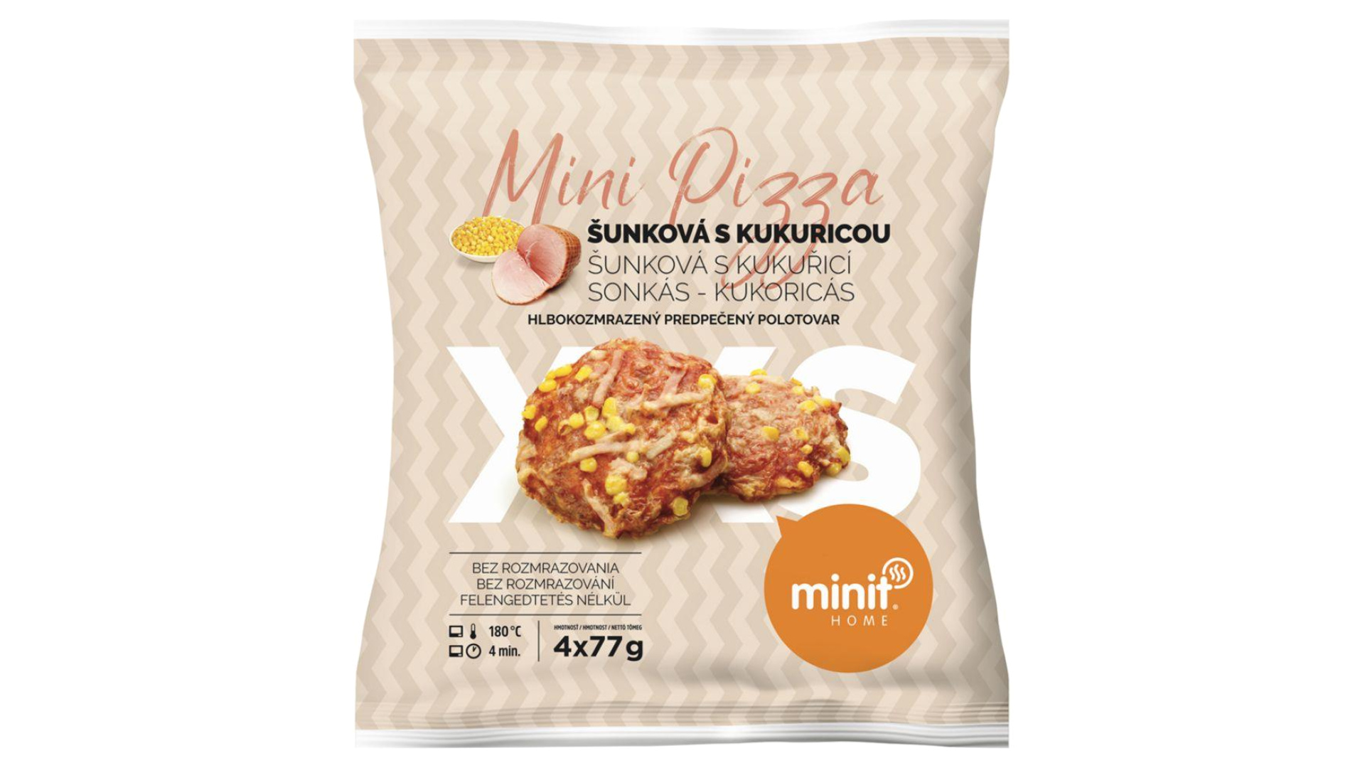 Pizza mini mražená Minit, Minit Slovakia levně | Kupi.cz