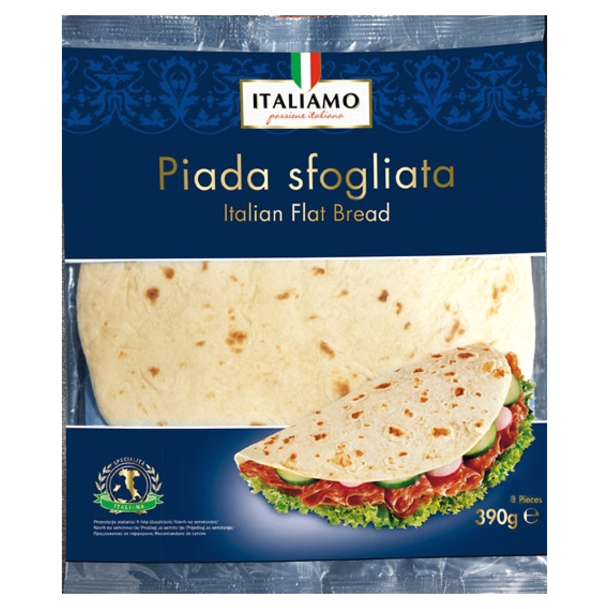 Placky Piada Sfogliata Italiamo levně | Kupi.cz