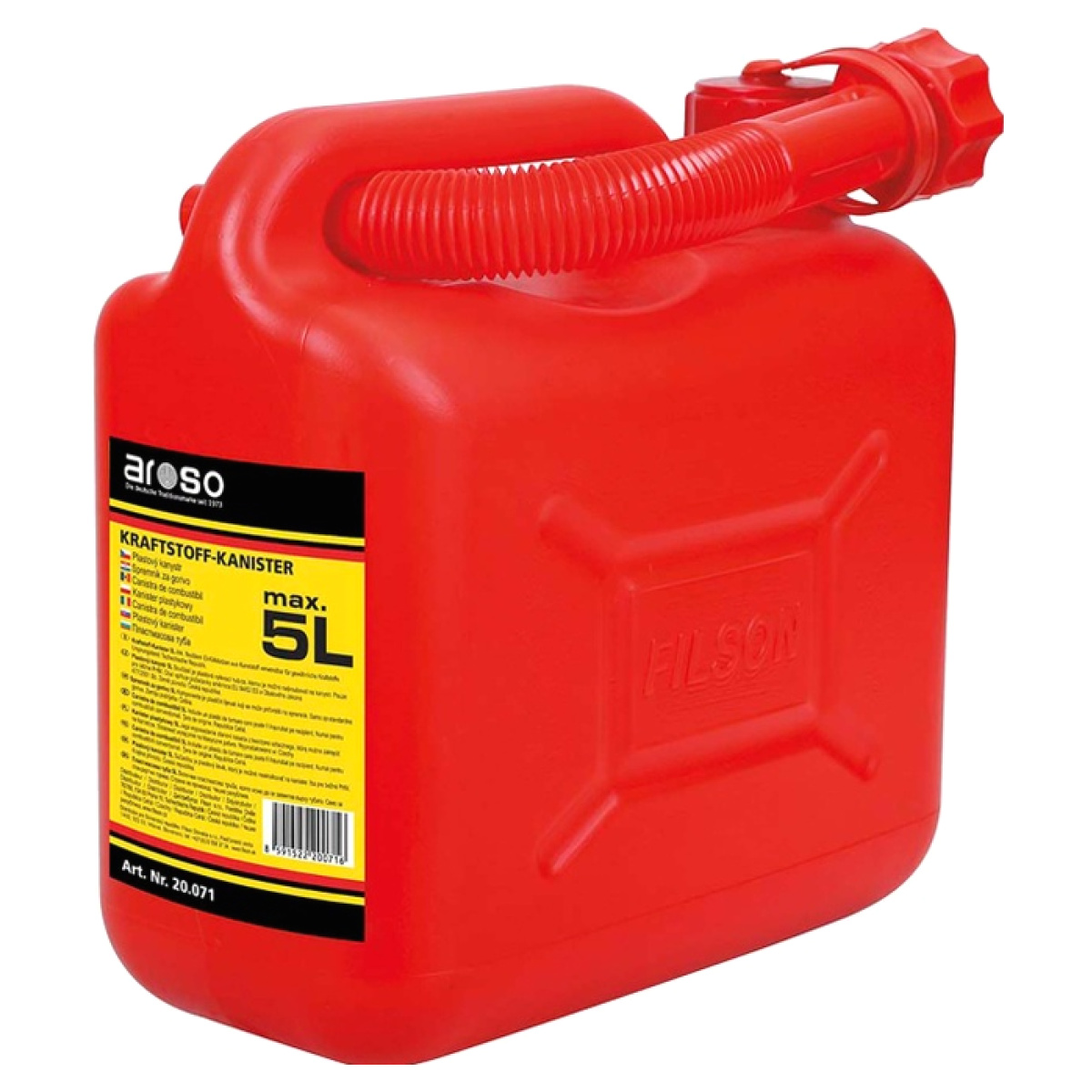 Plastový kanystr Aroso levně | Kupi.cz