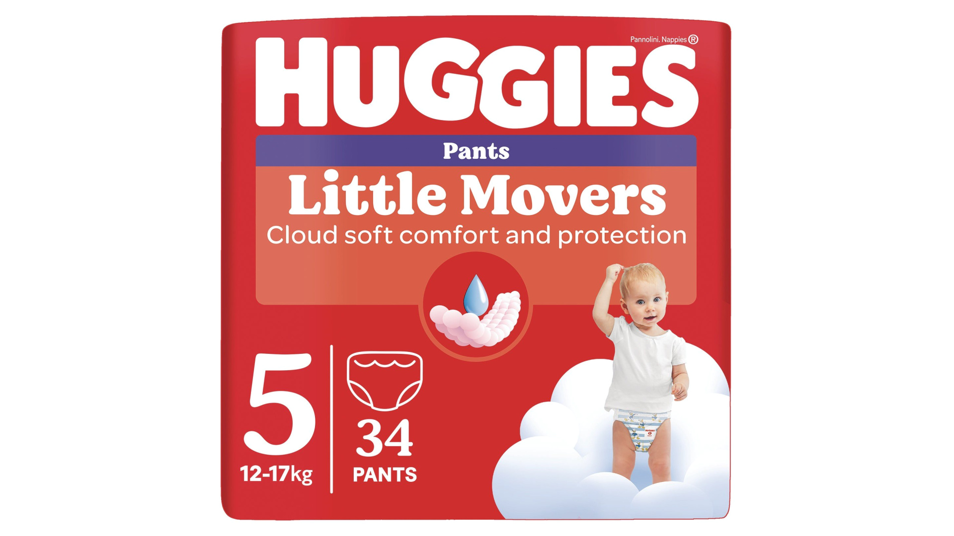 Pleny dětské Little Movers Huggies Pants v akci levně | Kupi.cz