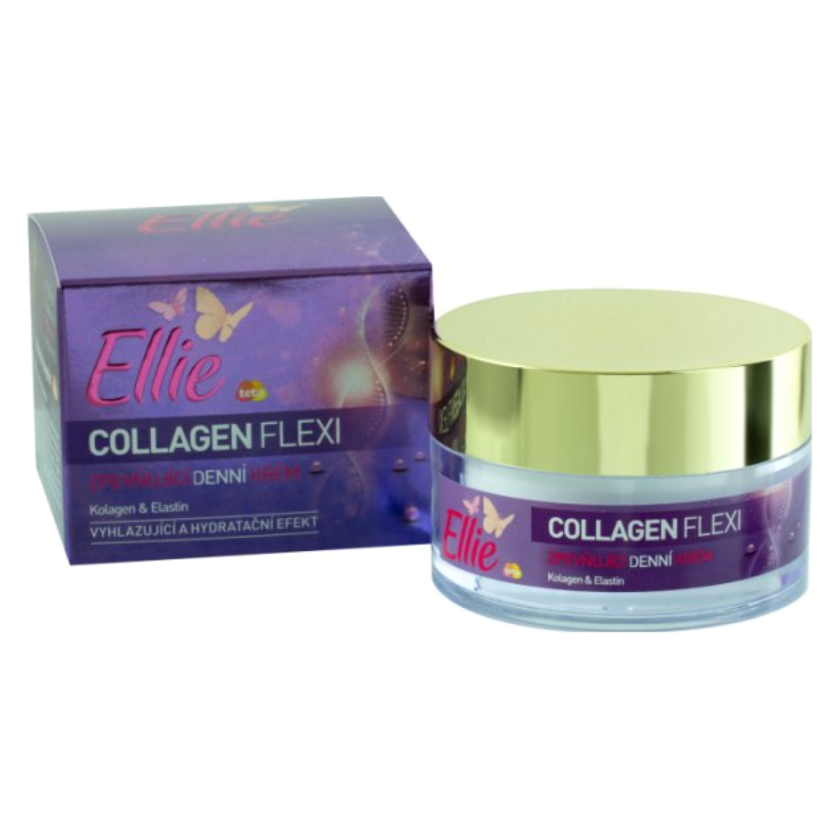 Pleťový krém proti vráskám Collagen Flexi Ellie levně | Kupi.cz
