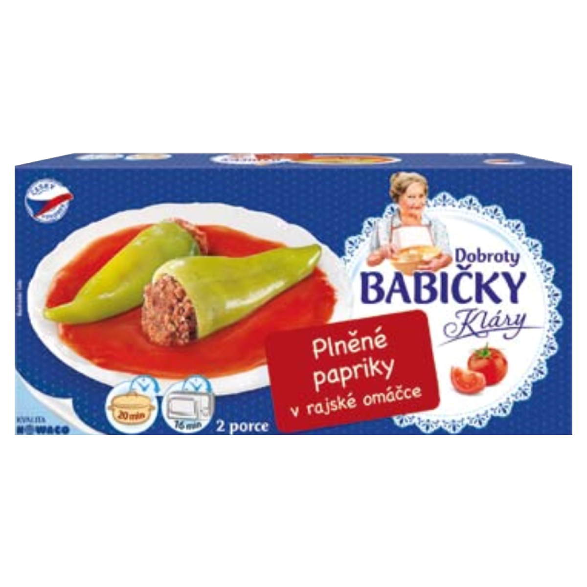 Papriky plněné v rajské omáčce mražené Dobroty babičky Kláry v akci ...