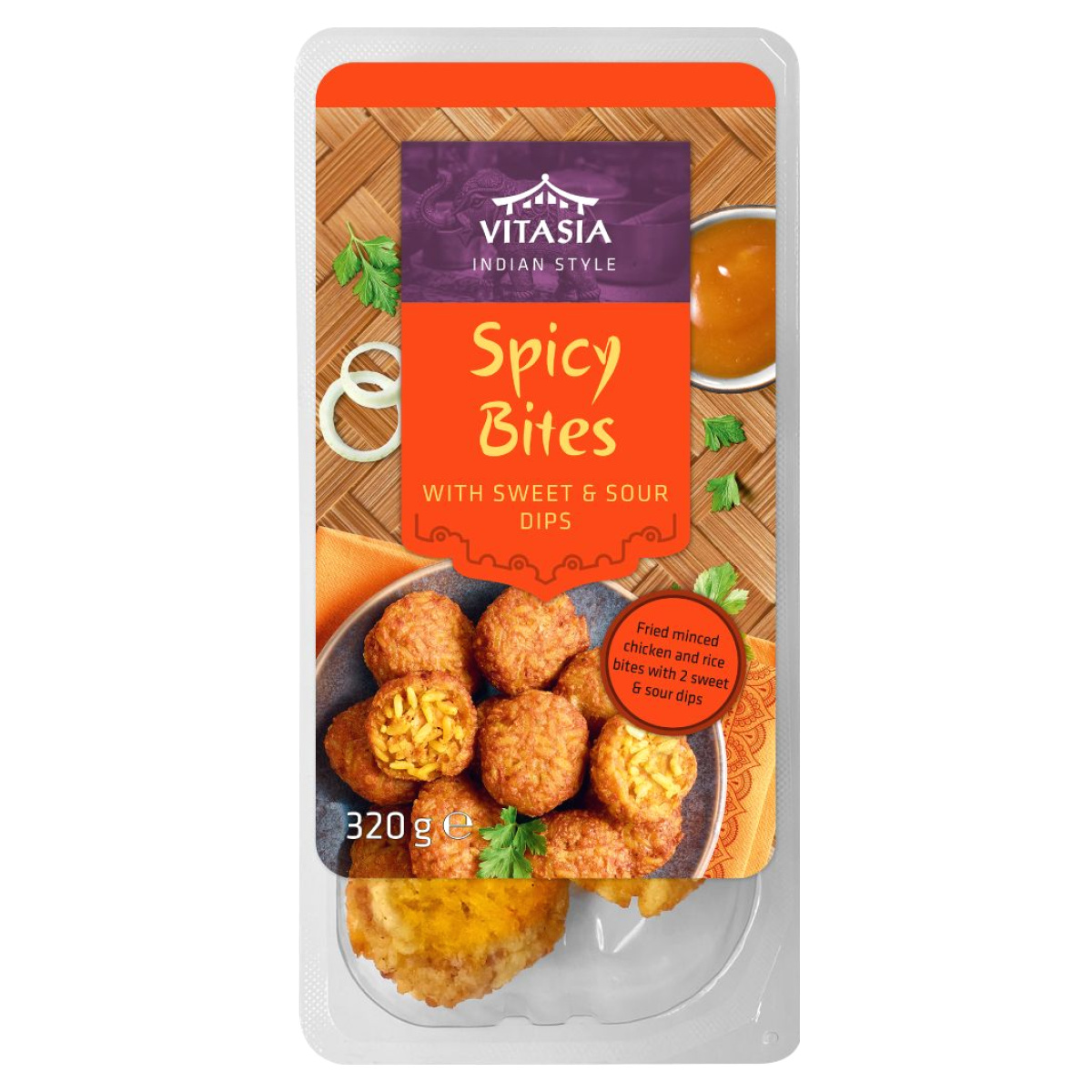Pokrm předsmažený Spicy Bites Vitasia levně | Kupi.cz
