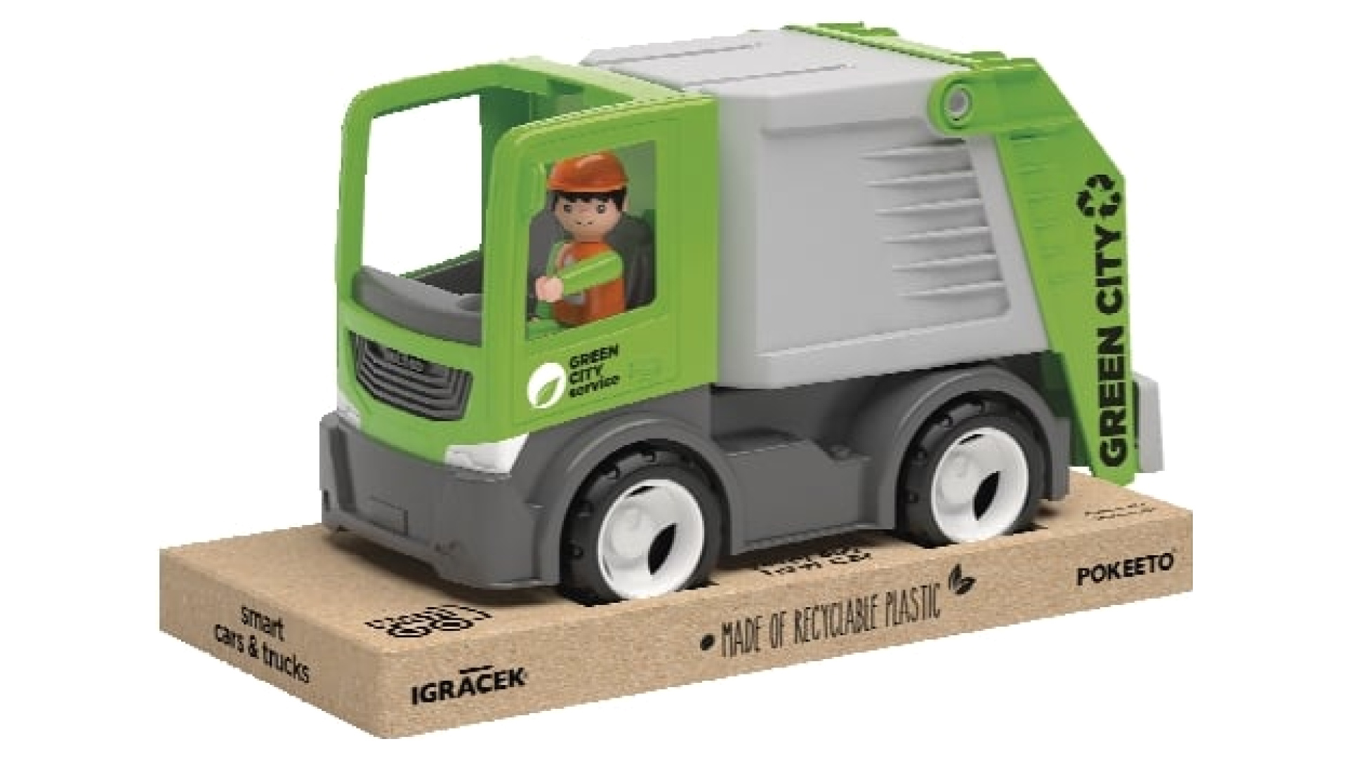 Popelářské auto MultiGo City Igráček, Efko v akci levně | Kupi.cz