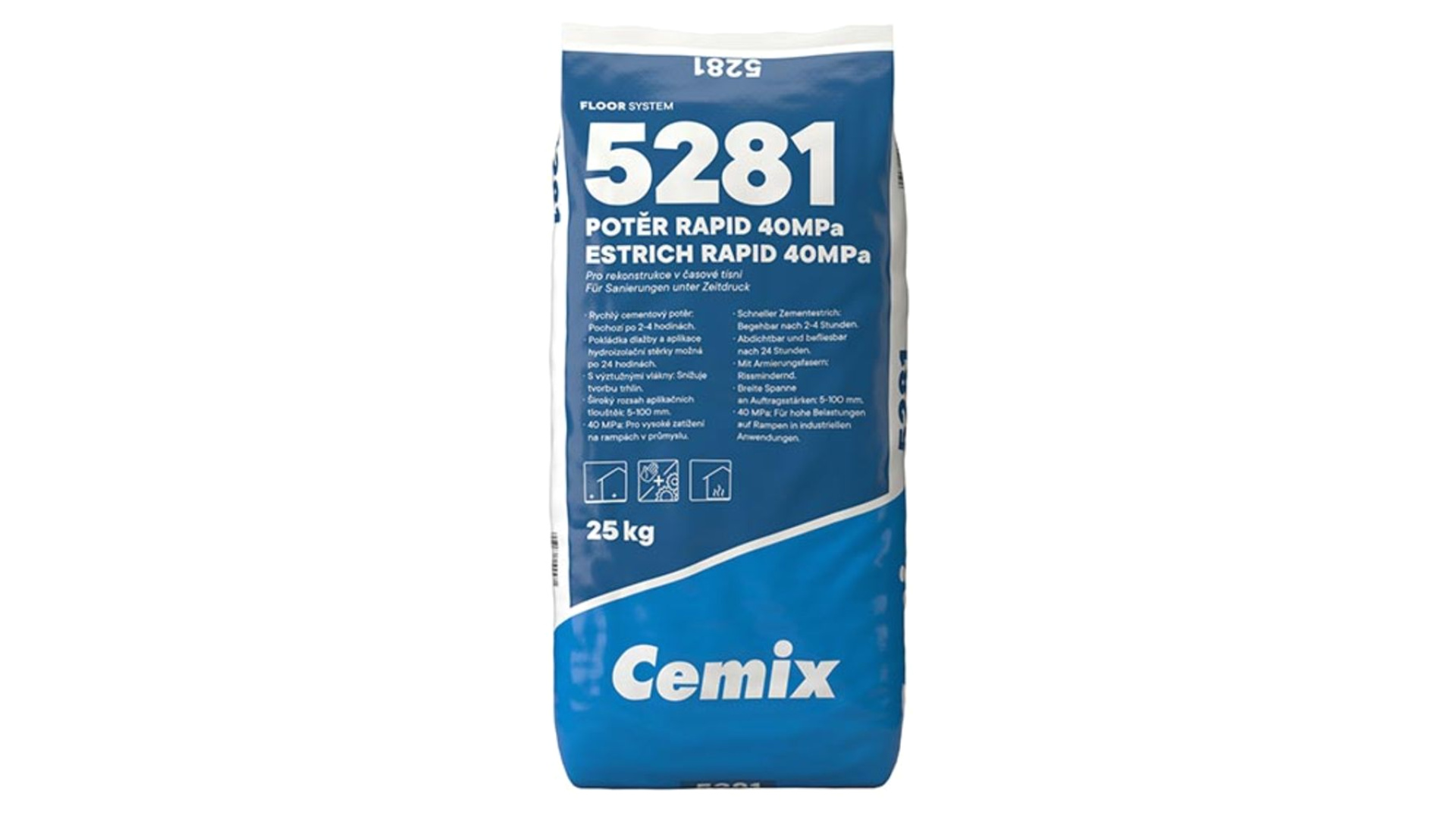 Potěr Rapid rychlý Cemix levně | Kupi.cz