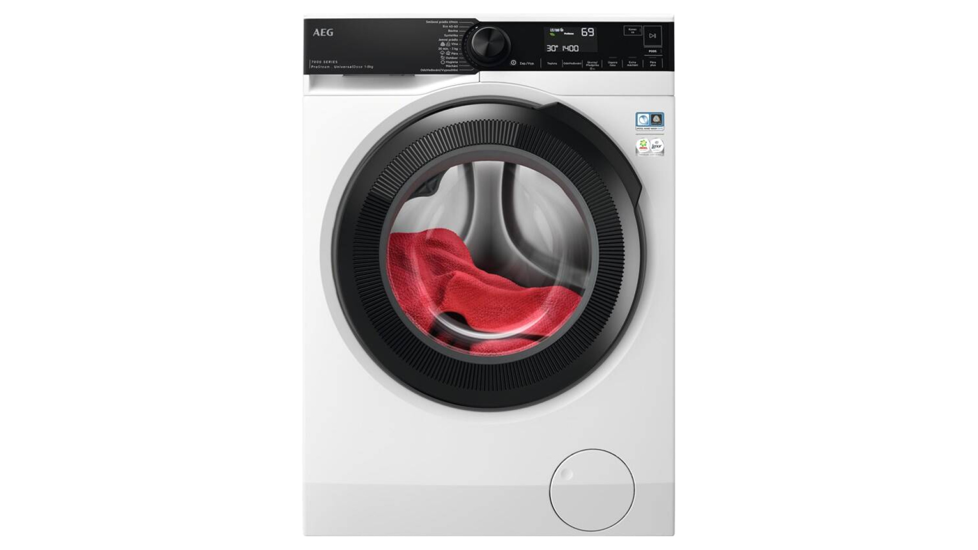 Pračka AEG LFR73844VC UniversalDose ProSteam® 7000 levně | Kupi.cz