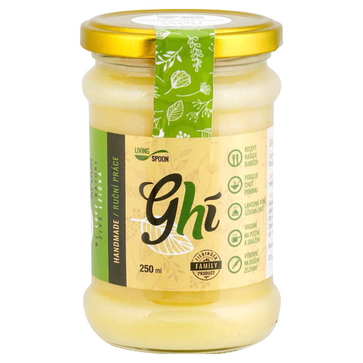 Přepuštěné máslo Ghí Living Spoon levně | Kupi.cz