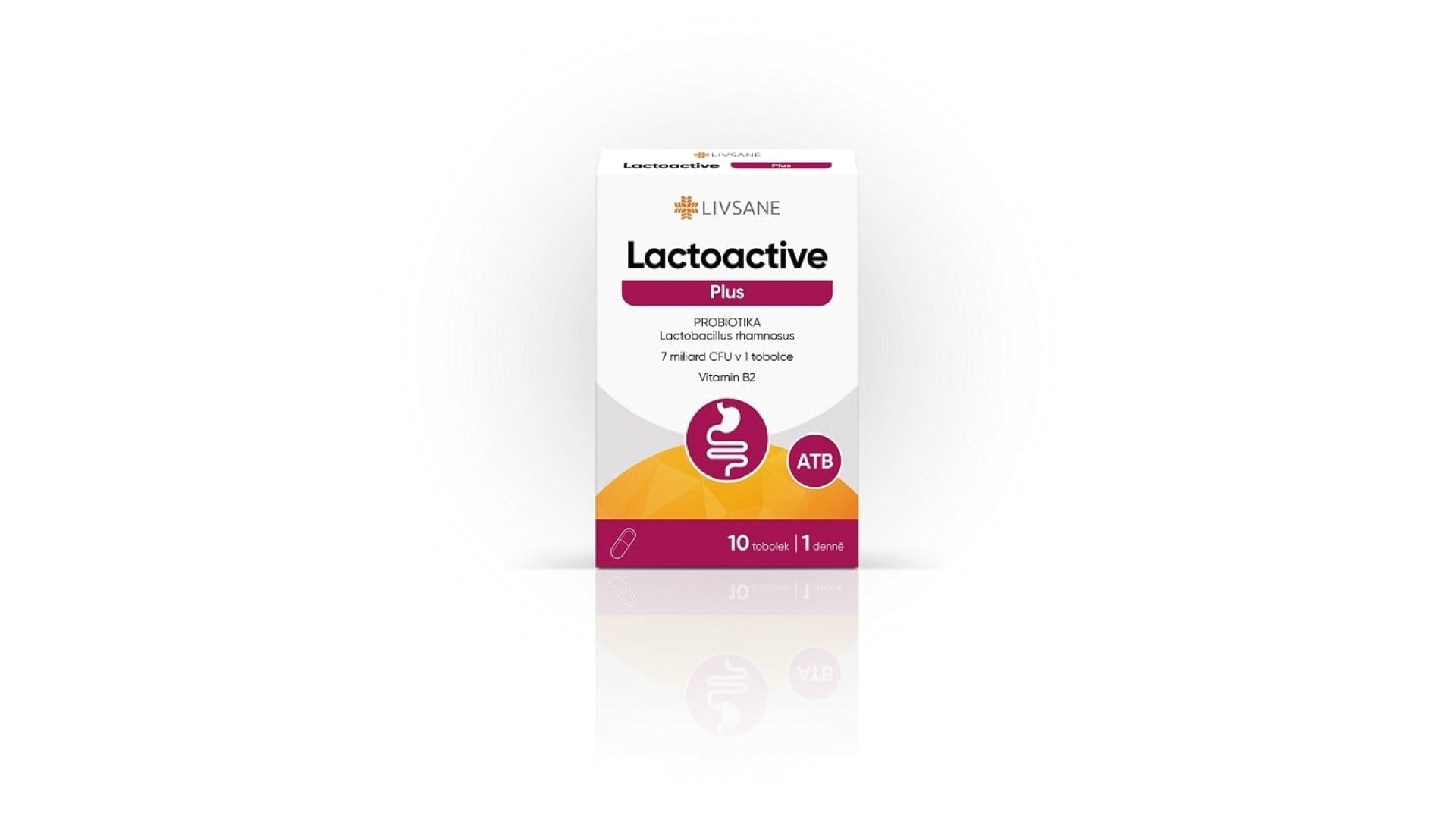 Probiotika Lactoactive Plus + B2 Livsane levně | Kupi.cz