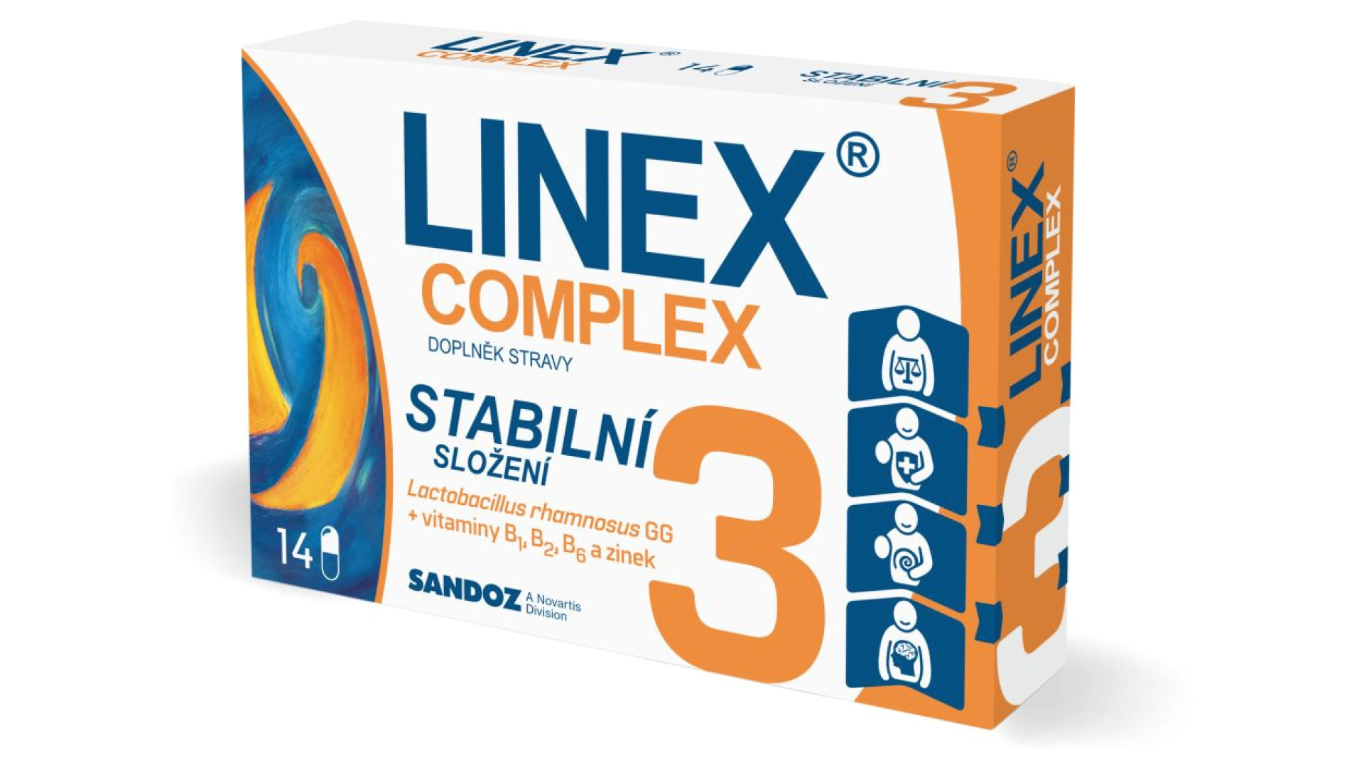 Probiotika Linex Complex Sandoz levně | Kupi.cz