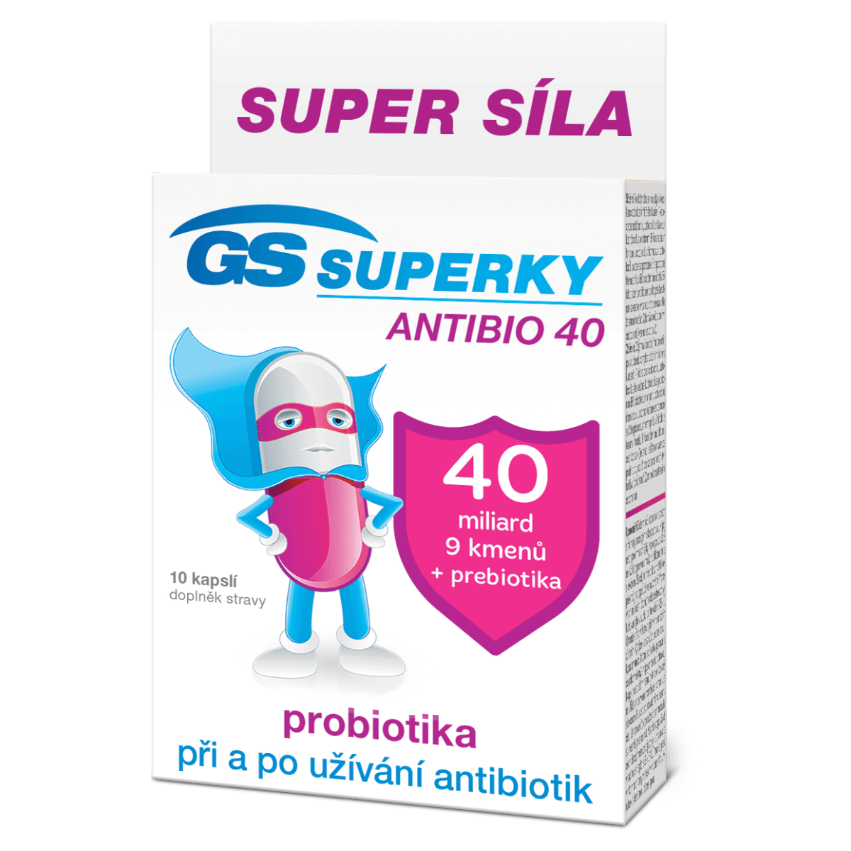 Probiotika Superky Antibio 40 GS, Green-Swan levně | Kupi.cz