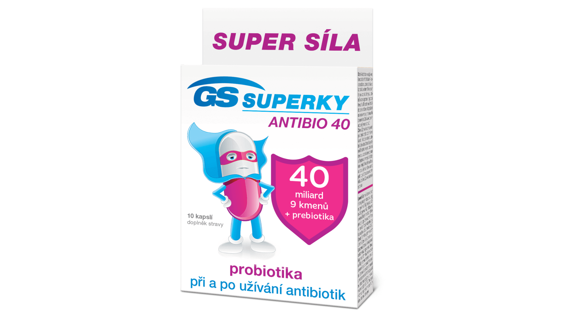 Probiotika Superky Antibio 40 GS, Green-Swan levně | Kupi.cz