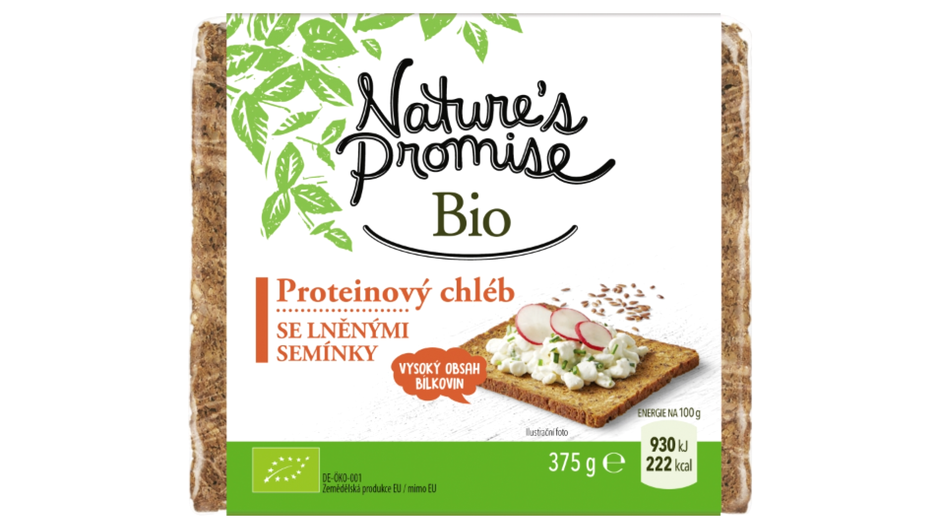 Proteinový chléb bio Nature's Promise levně | Kupi.cz