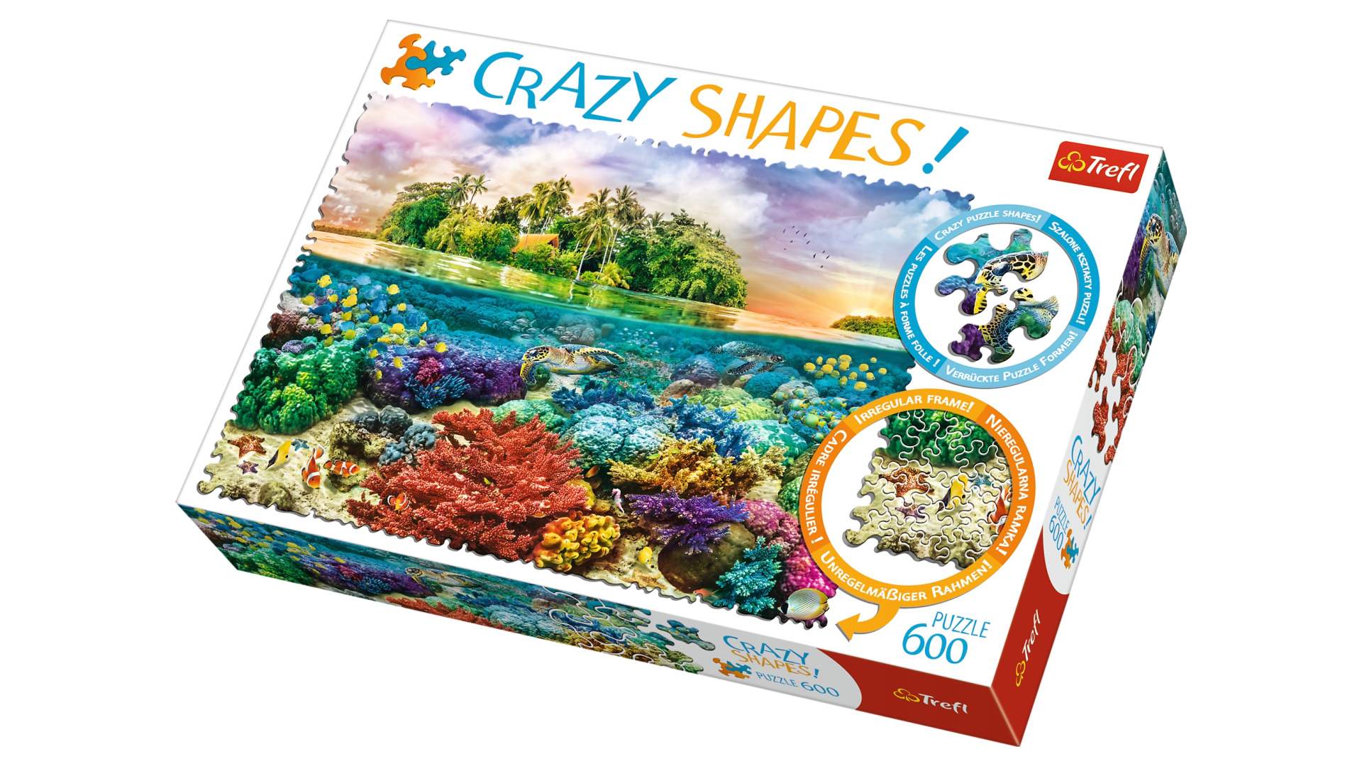Puzzle Crazy Shapes Trefl levně | Kupi.cz