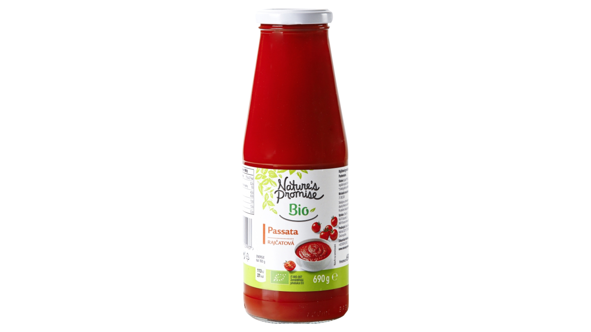 Rajčata pasírovaná Passata Bio Nature's Promise levně | Kupi.cz