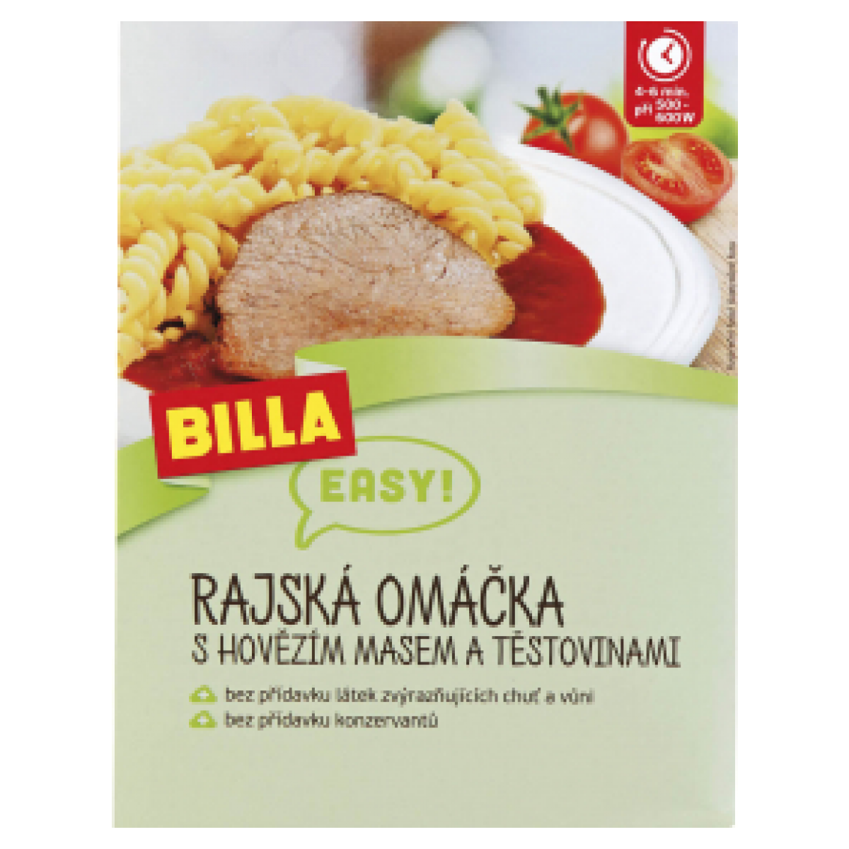 Rajská omáčka s těstovinami Easy Billa levně | Kupi.cz