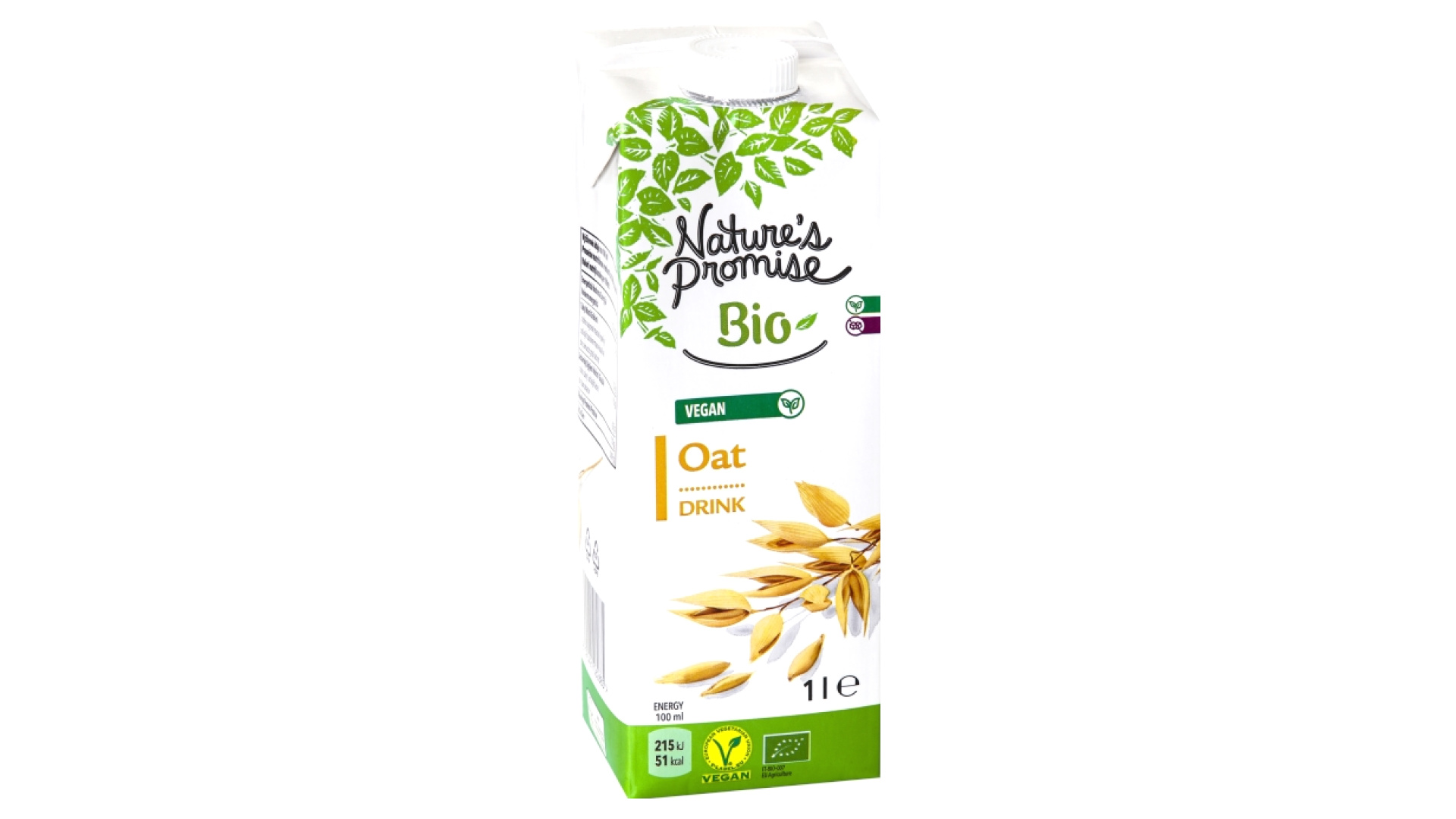 Rostlinný nápoj ovesný bio Nature's Promise levně | Kupi.cz