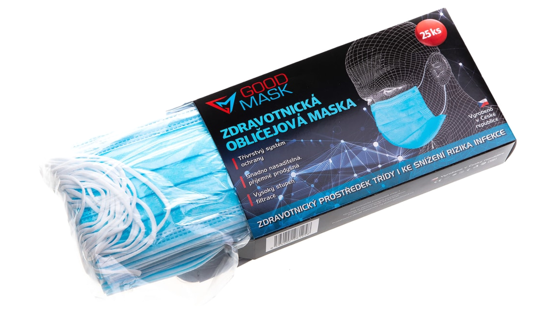 Rouška jednorázová Good Mask levně | Kupi.cz