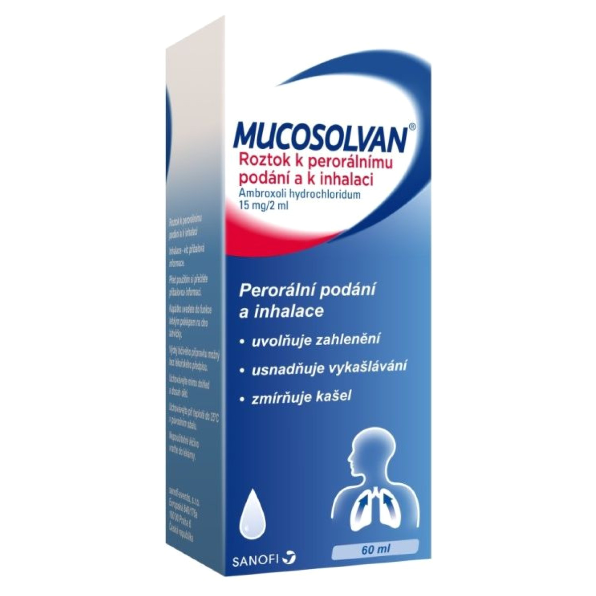 Roztok k inhalaci Mucosolvan, Sanofi levně | Kupi.cz